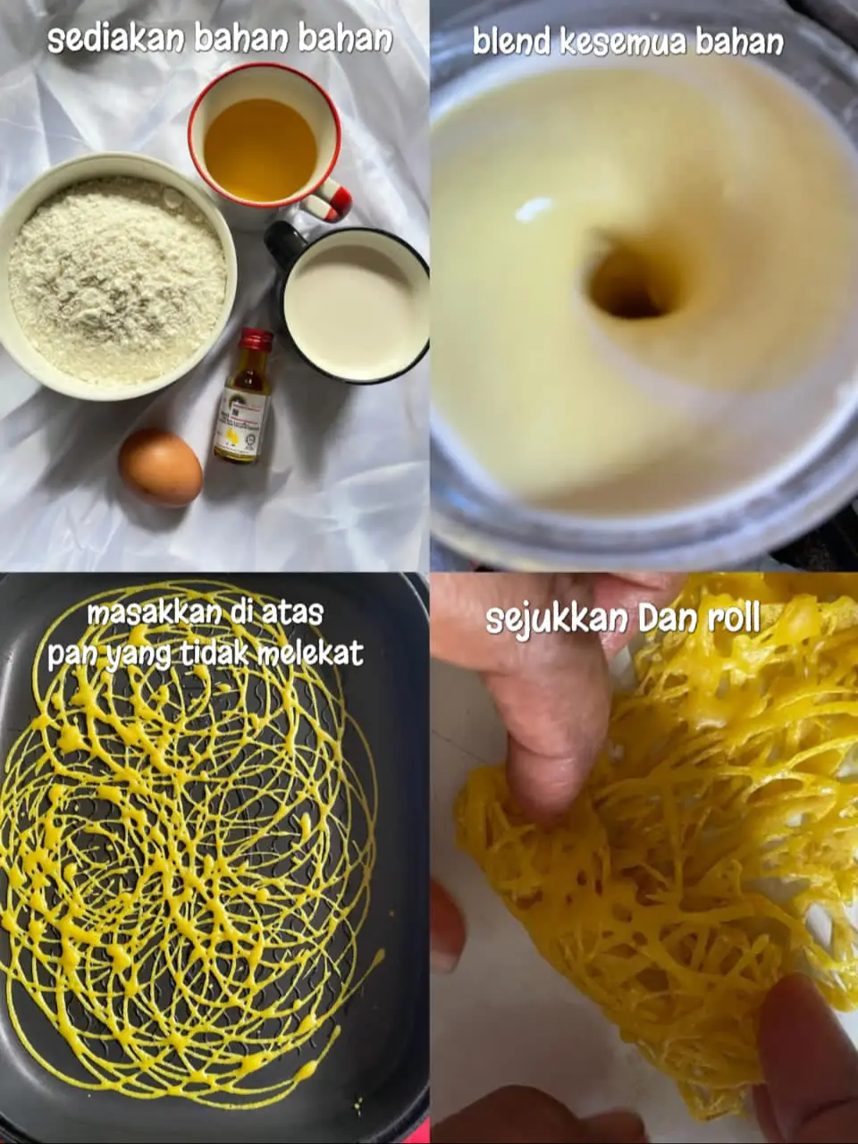 Resepi Roti Jala Gebu | Galeri disiarkan oleh yayaaalan | Lemon8