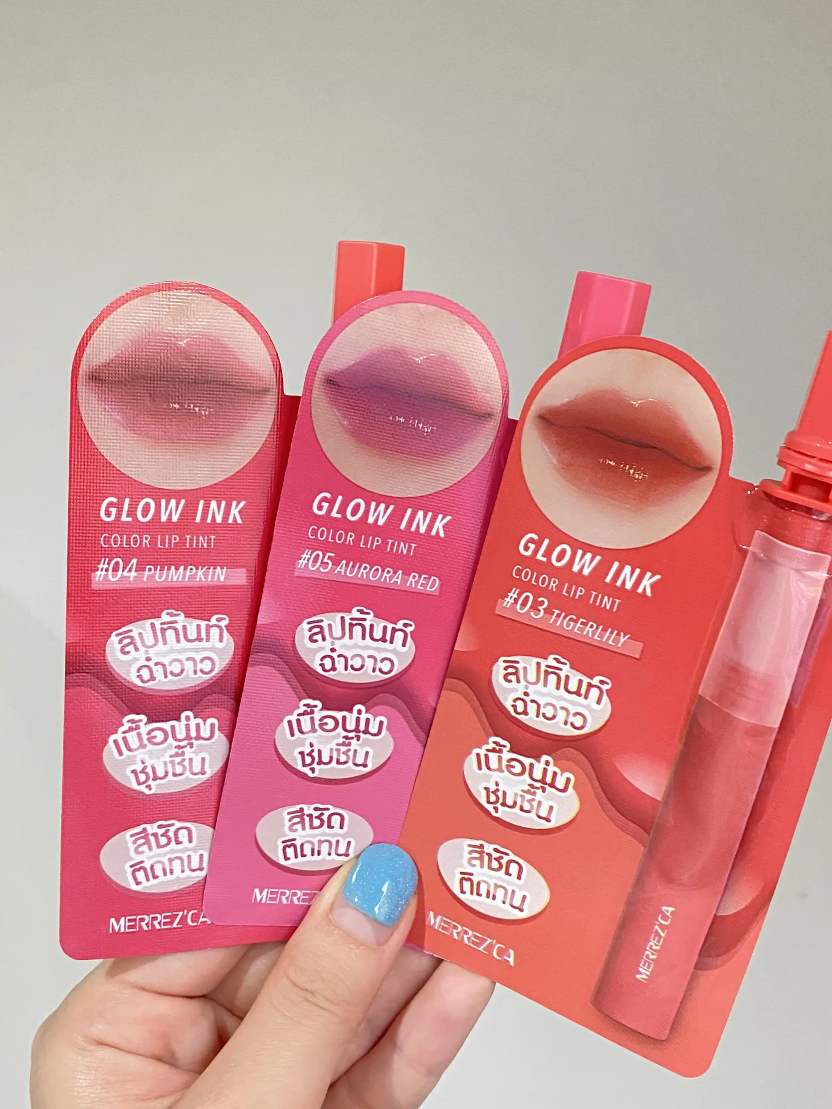 Merrezca Glow ink Color lip tint💖 | แกลเลอรีที่โพสต์โดย ployphanr | Lemon8