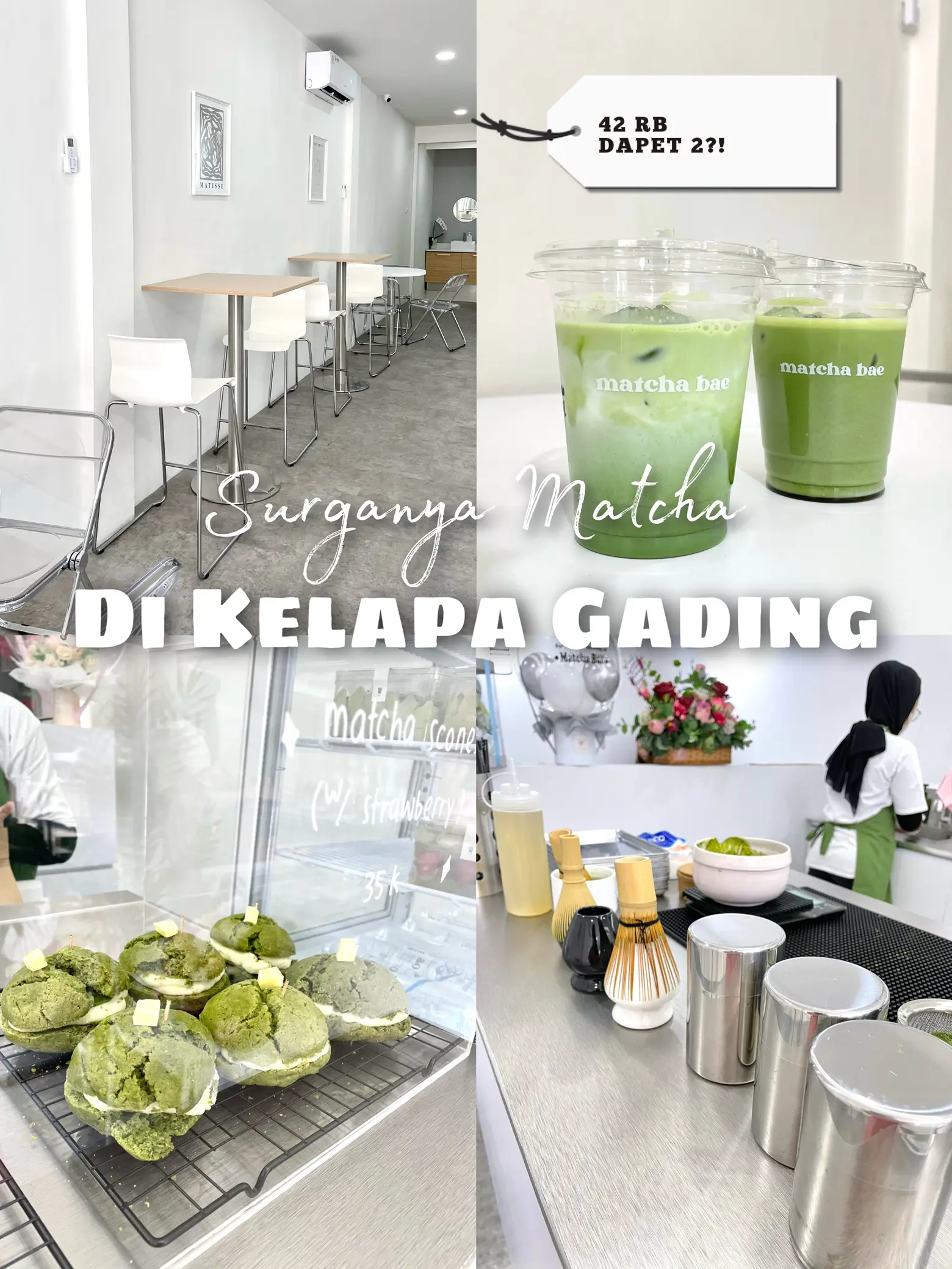 Akhirnya Buka!! YANG SUKA MATCHA 🍵 WAJIB KESINI! | Galeri diposting ...