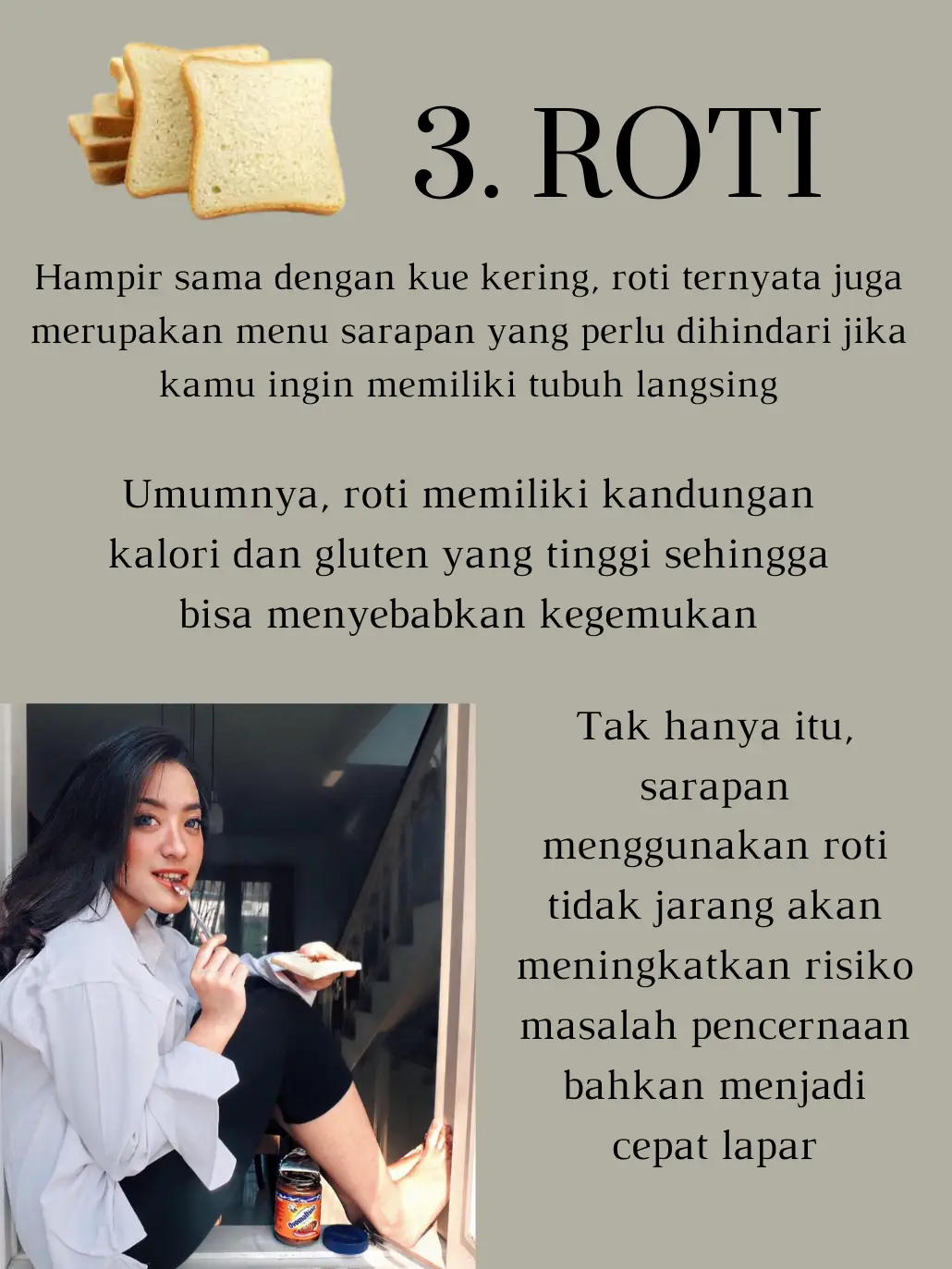 Kalori Roti Say Bread Indomaret - Pencarian Lemon8