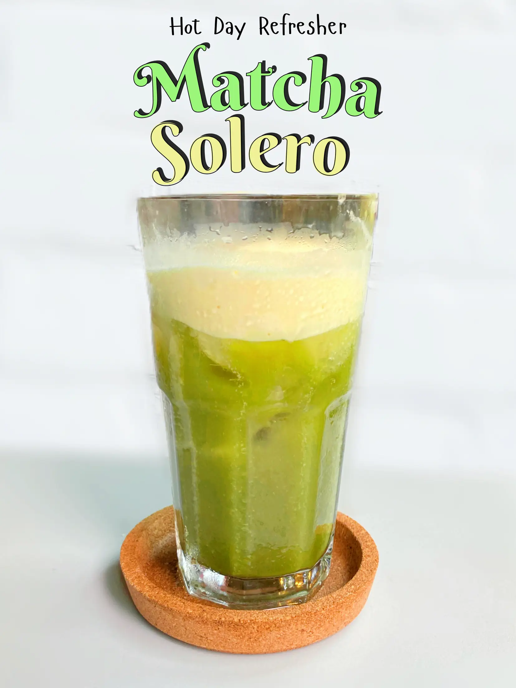 Air untuk musim panas: Matcha Solero 🥵 | Video diterbitkan oleh ...