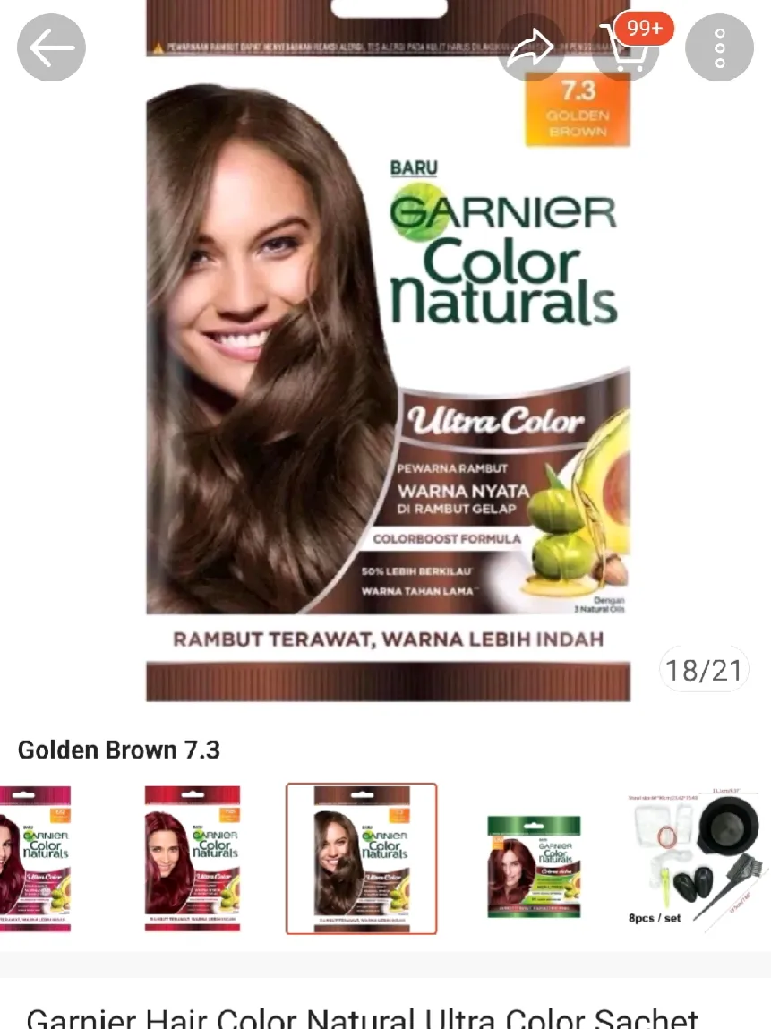 garnier golden brown x ash blonde | Galeri disiarkan oleh Lynda Fauzi ...