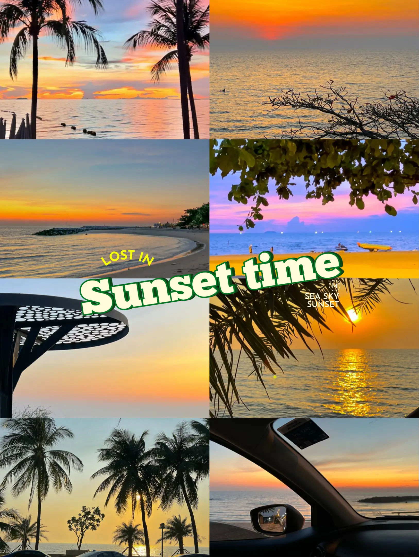 Sunset vibes 🌤️ ไปดูพระอาทิตย์ตกที่ไหนดีน้า | แกลเลอรีที่โพสต์โดย praew | Lemon8