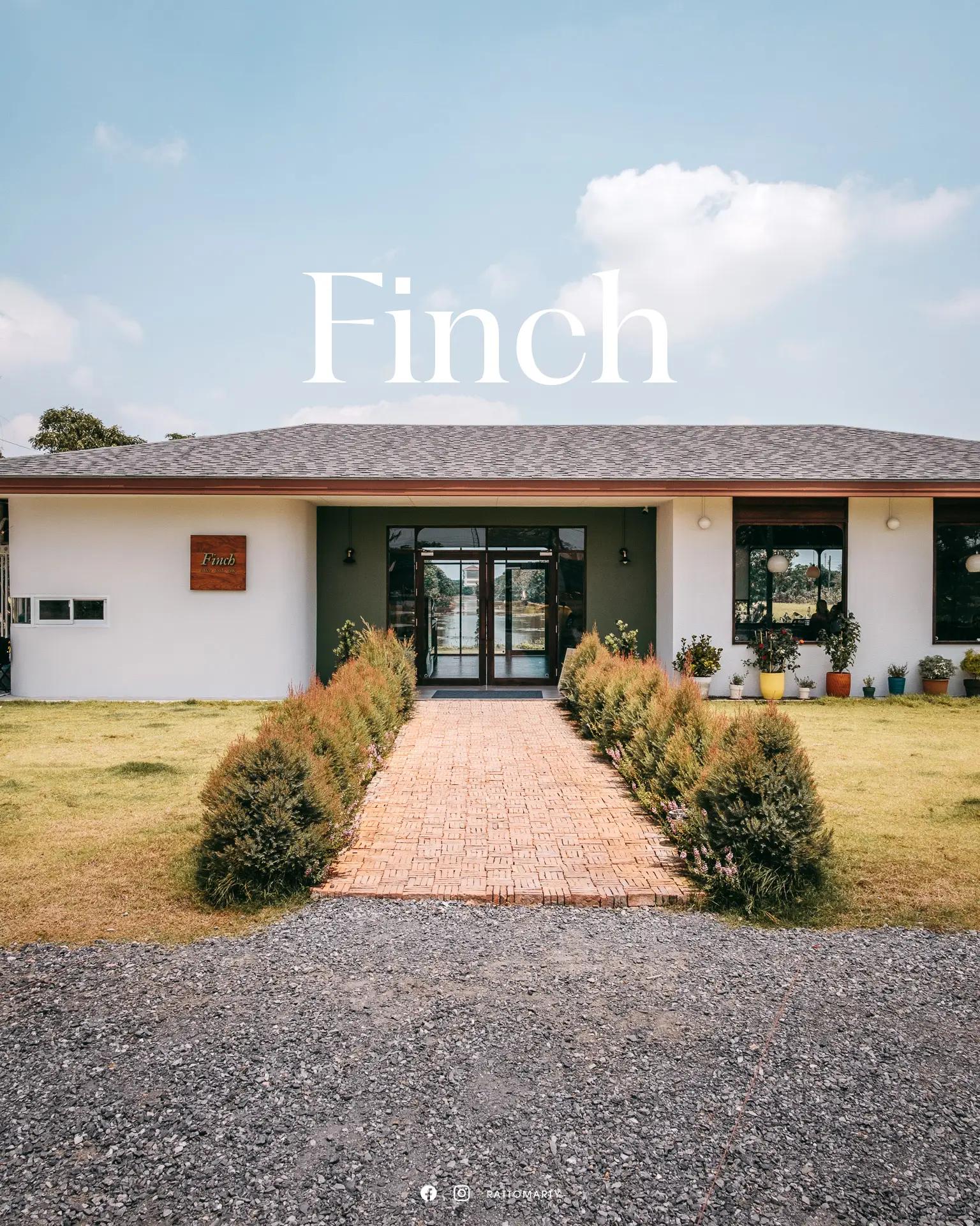 FINCH คาเฟ่และร้านอาหารเปิดใหม่บนถนนพัฒนาชนบท 3 | แกลเลอรีที่โพสต์โดย ...