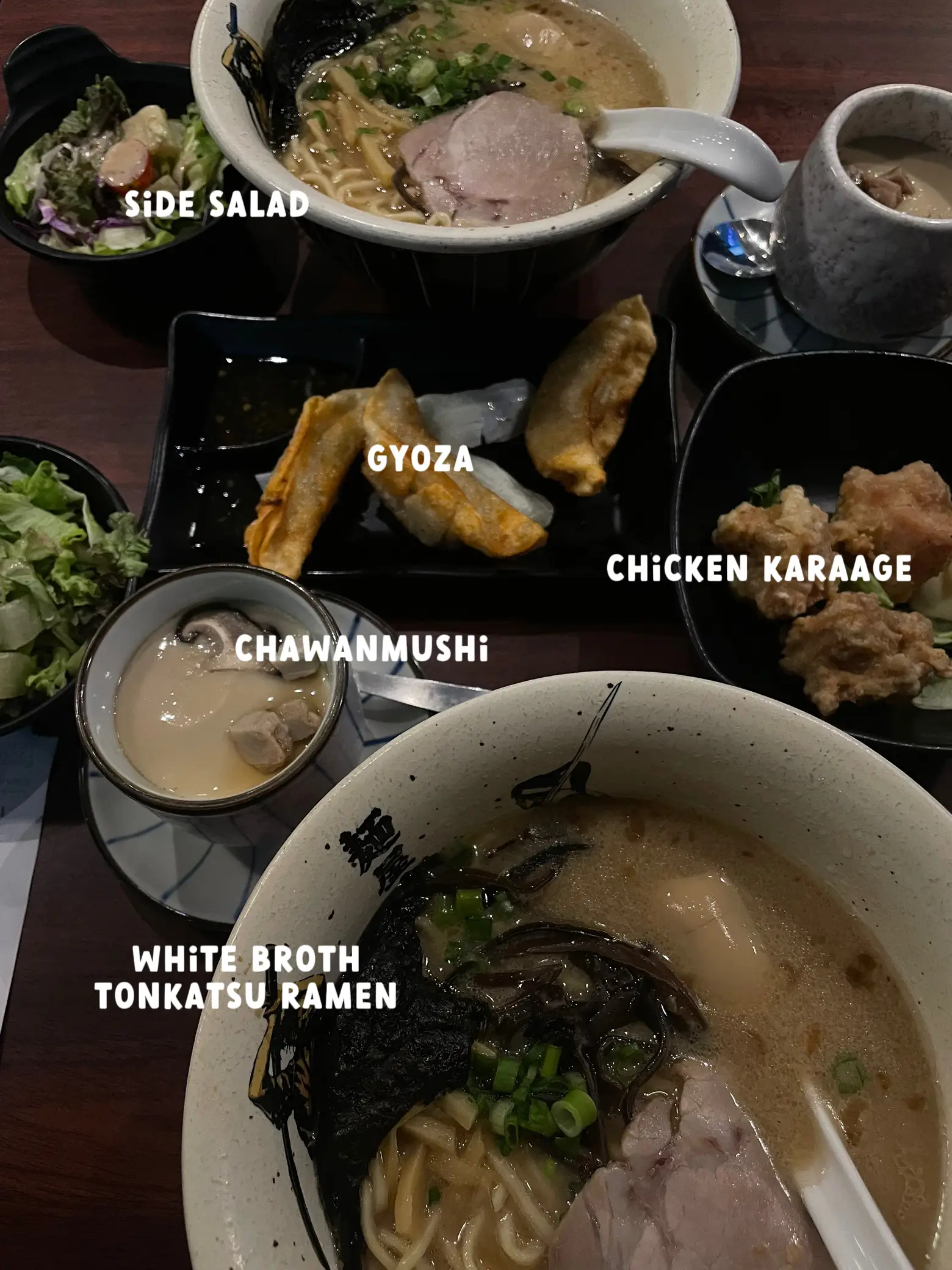super worth it ramen set meal for
