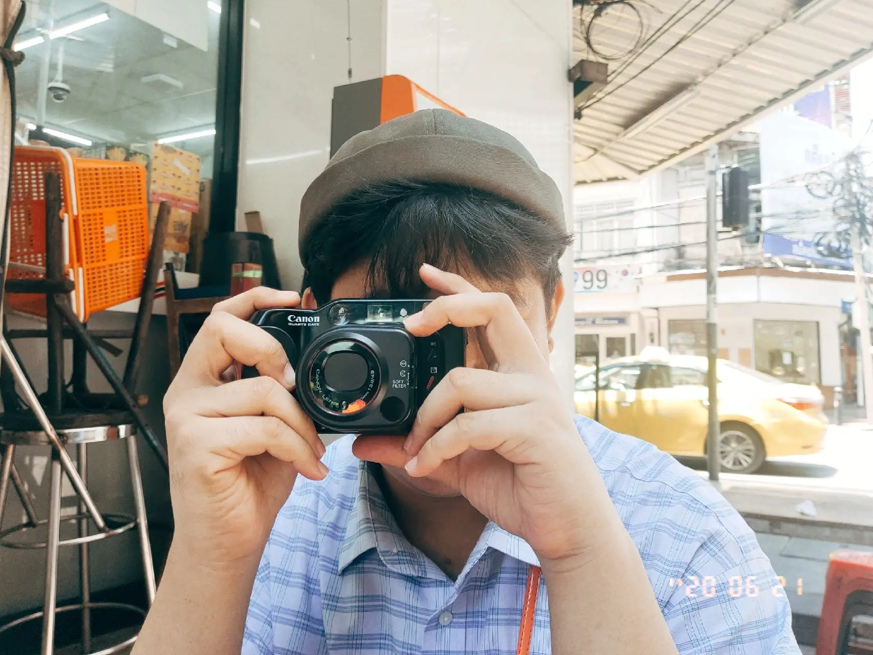 App กล้องฟิล์มสุดต๊าชช 📸 ถ่ายง่าย แถมสวยม๊ากก😅 | แกลเลอรีที่โพสต์โดย jab_lee | Lemon8