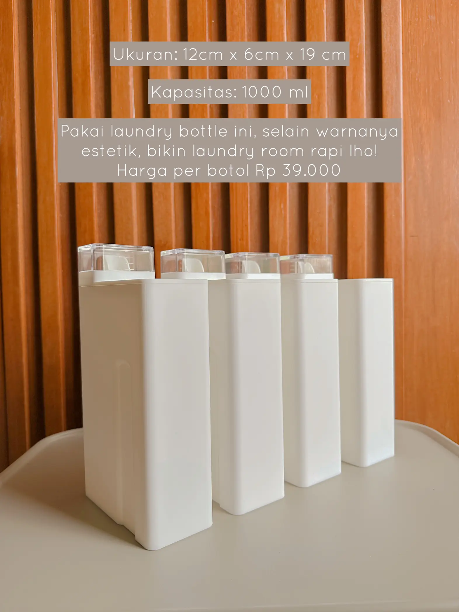 Botol laundry estetik dan fungsional! 😍 | แกลเลอรีที่โพสต์โดย ...