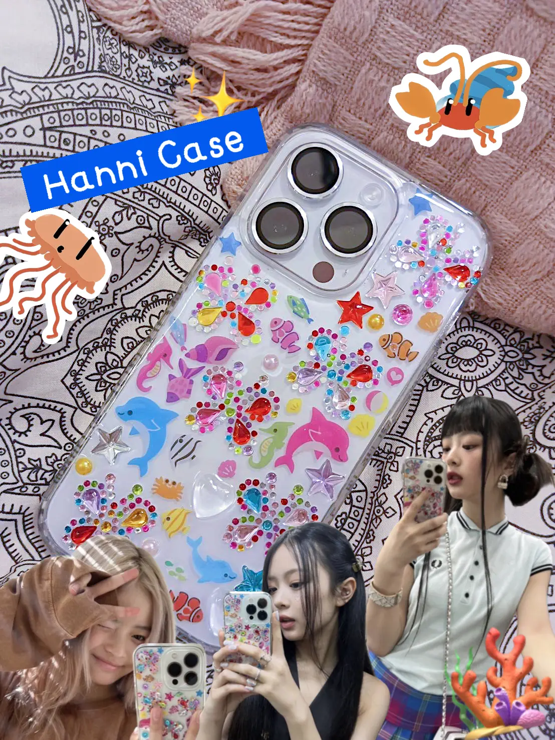 Hanni Case เคสน่ารักๆ แบบน้องฮันนิ NewJeans🐬🪸🫧 | Kookkai’s Diaryが投稿した ...