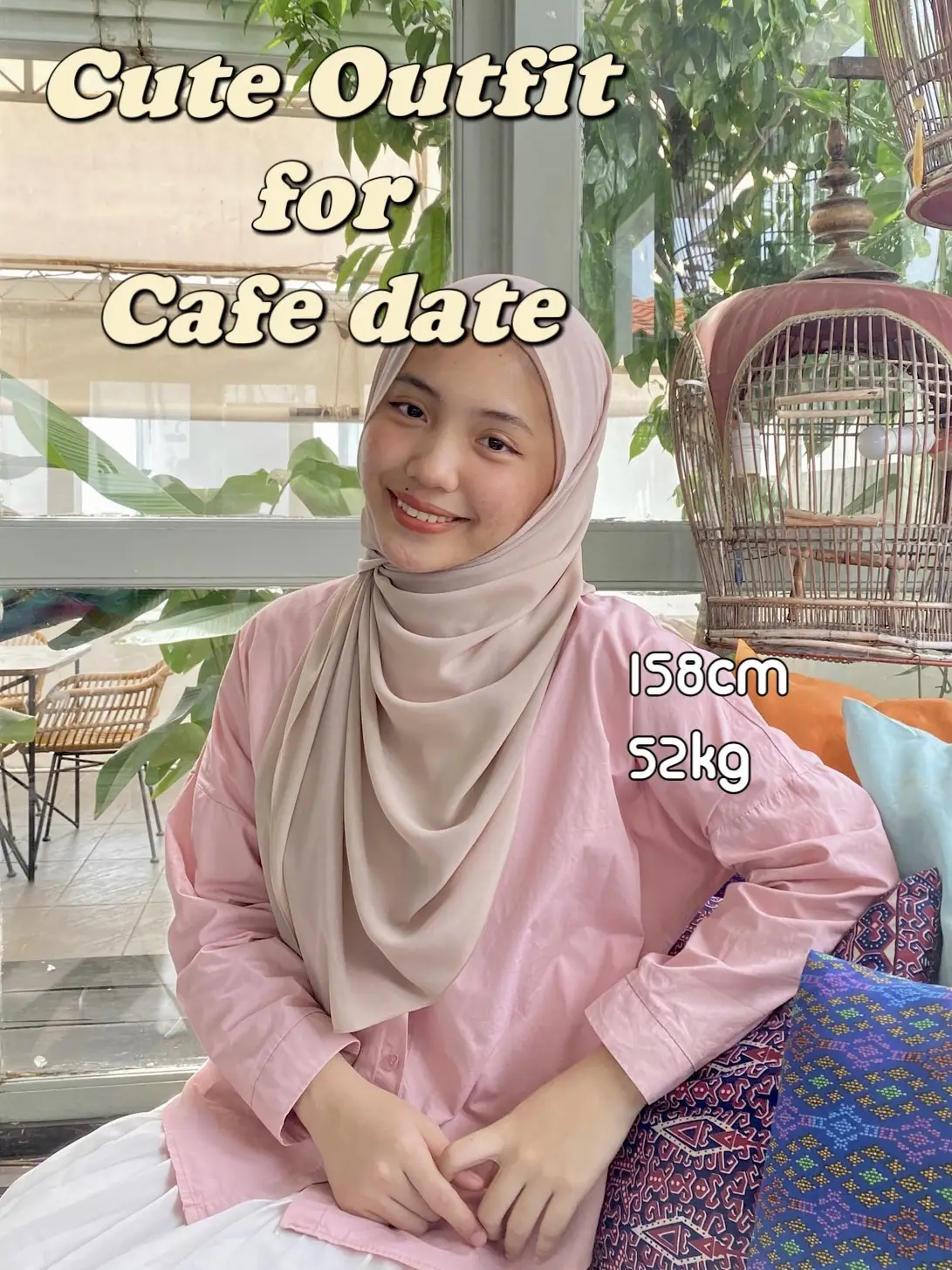 CUTE OUTFIT FOR CAFE DATE | Galeri disiarkan oleh Aisha | Lemon8