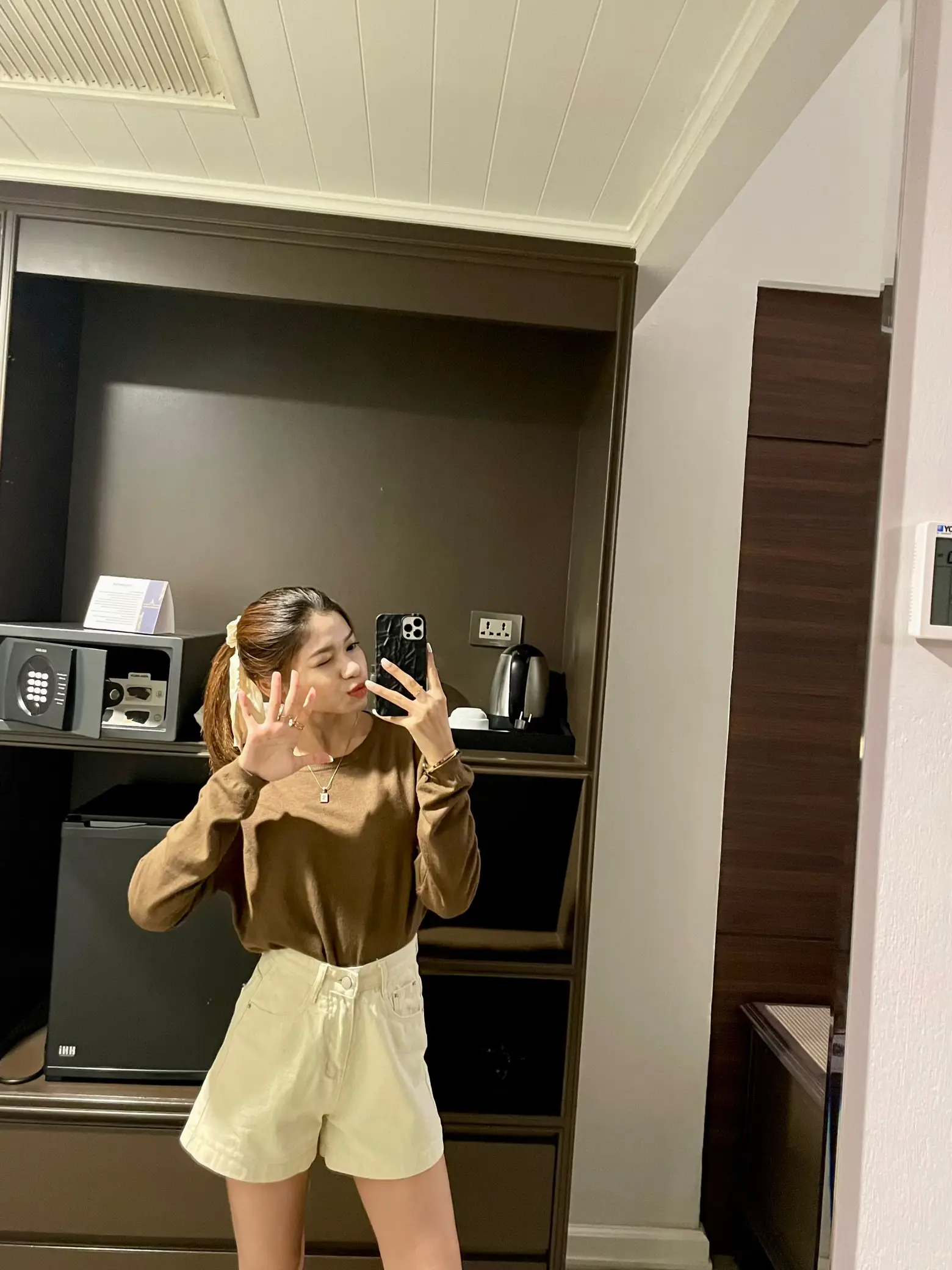 OOTD หน้าหนาว🛖🥋☕️ | แกลเลอรีที่โพสต์โดย Skyy ꕀ | Lemon8