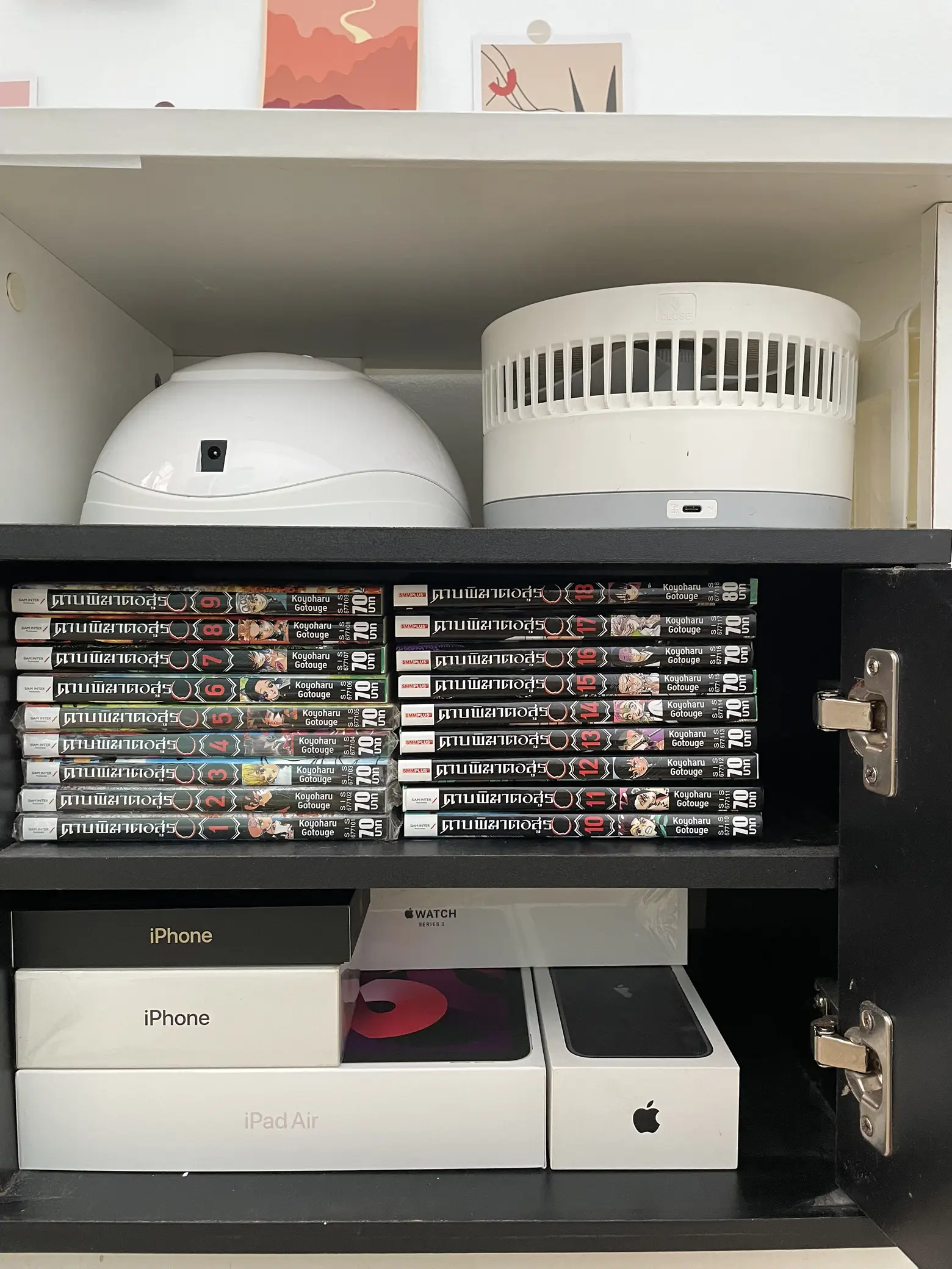 เปลี่ยนชั้นวางของเก่า ให้เข้ากับบ้าน | แกลเลอรีที่โพสต์โดย lllkkk | Lemon8