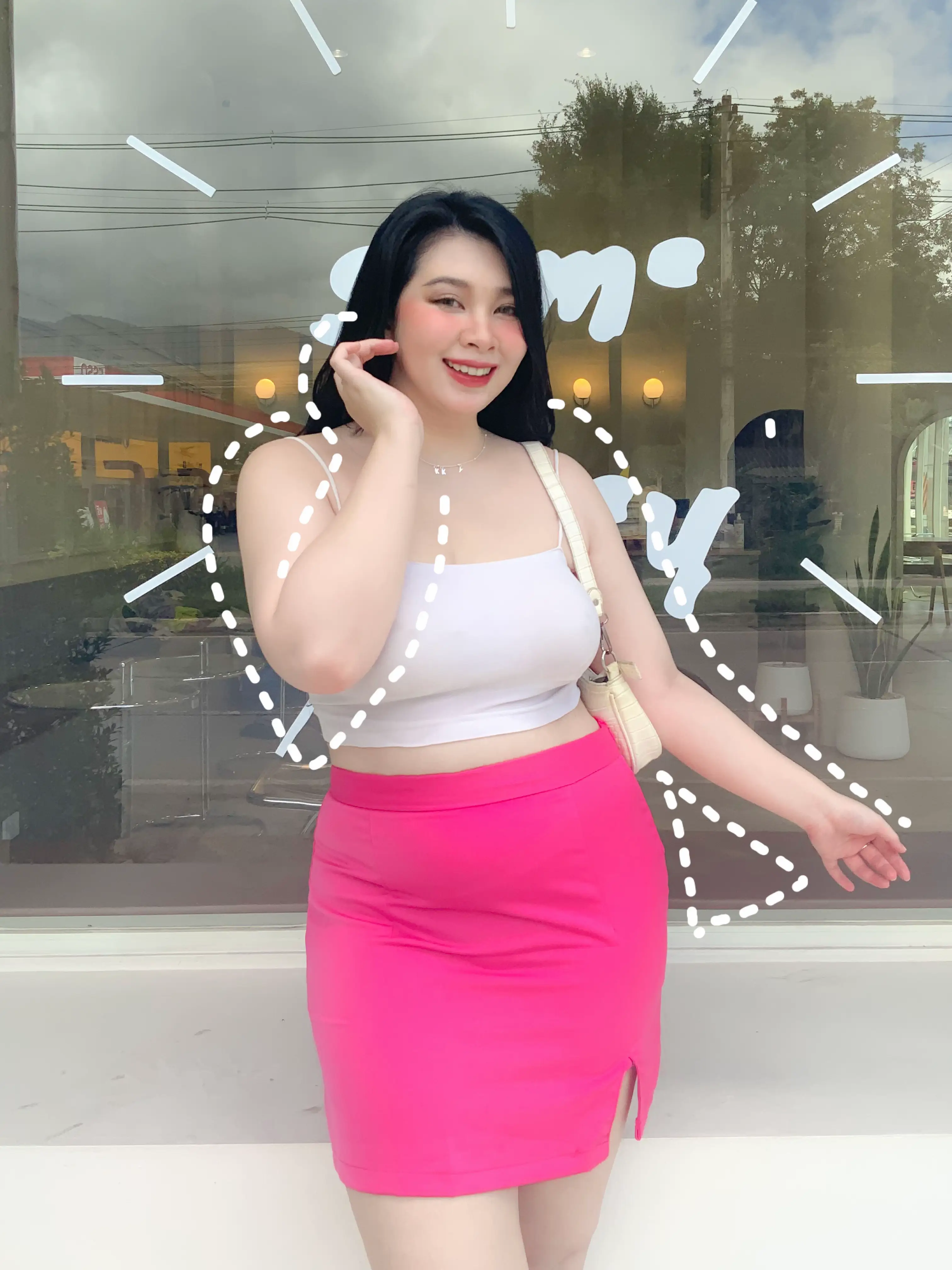 📸เทคนิคถ่ายรูปสาวอวบให้แขนเล็ก💁🏻‍♀️ | แกลเลอรีที่โพสต์โดย Yokmoki | Lemon8