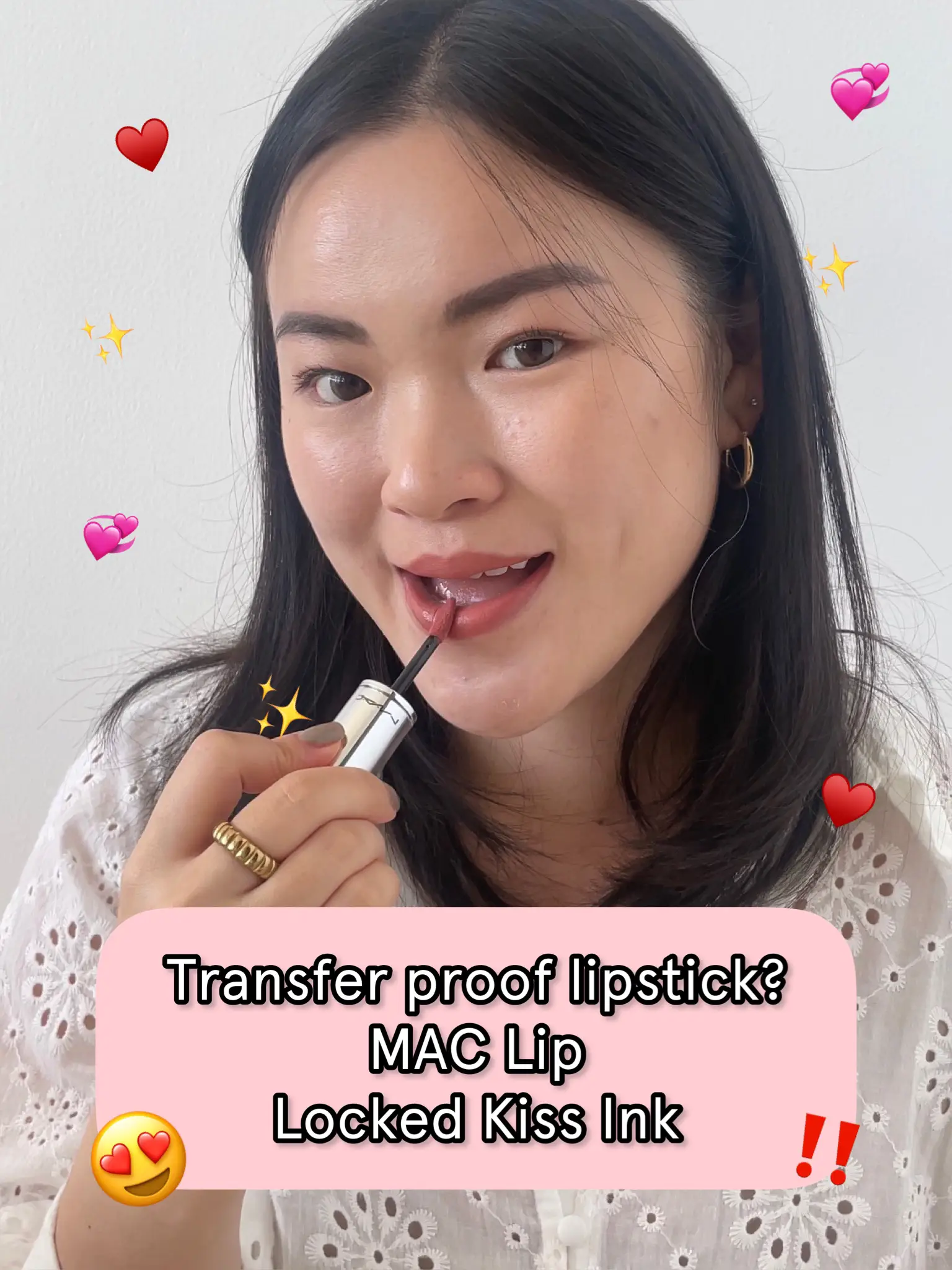 TRANSFER PROOF LIPSTICK? | Video dipublikasikan oleh cathhalim | Lemon8