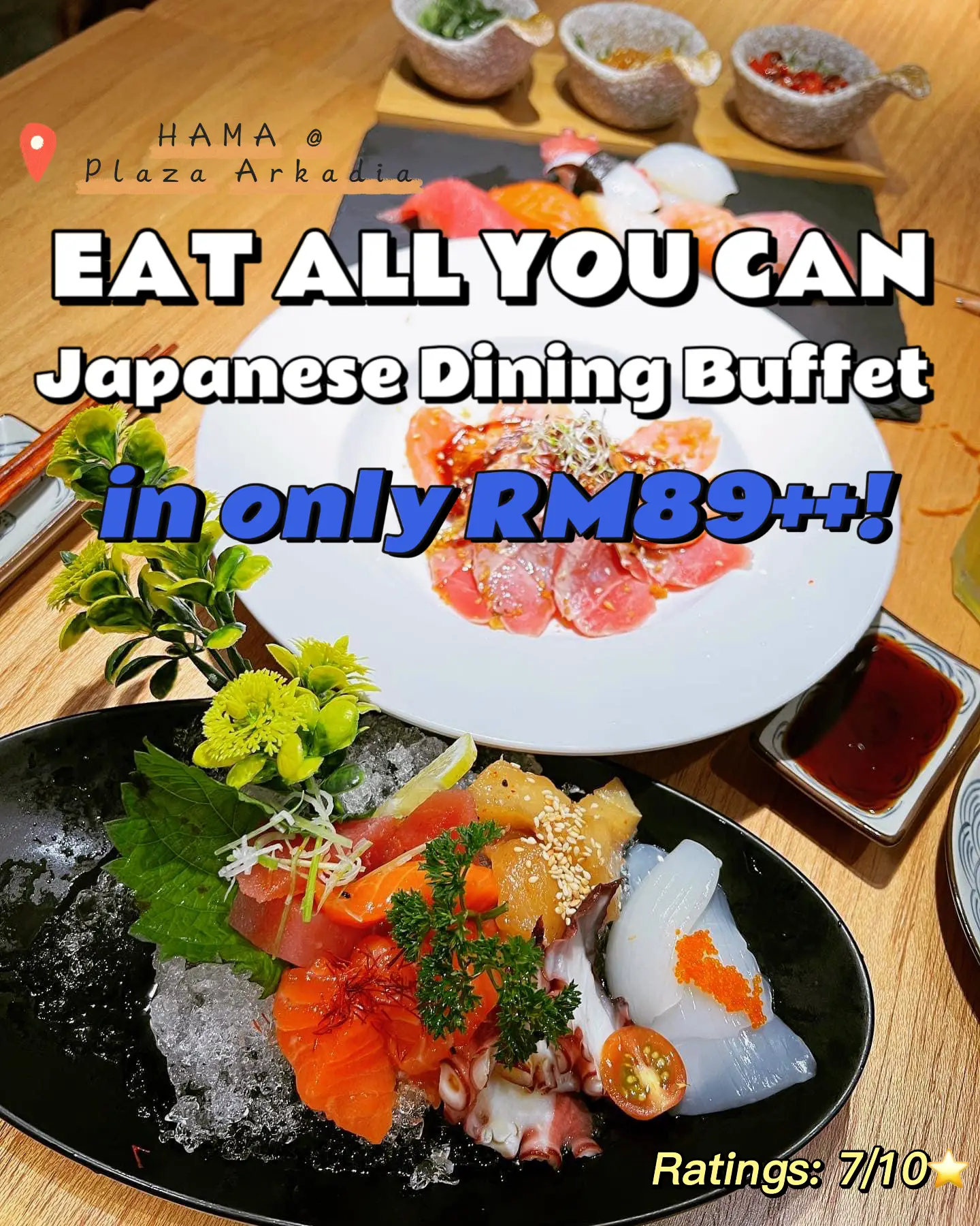 HAMA Japanese Dining Buffet Review🤤 | Galeri disiarkan oleh #ccv🍀 | Lemon8