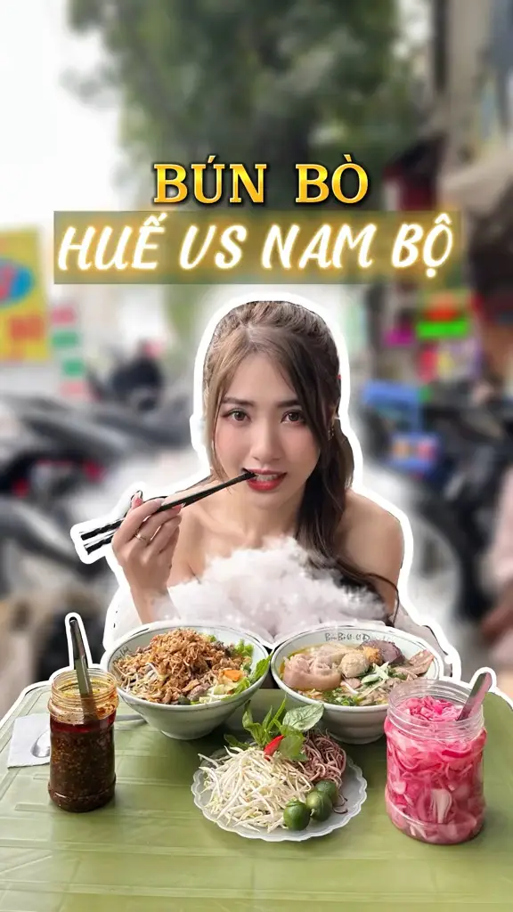 Quán Bún Bò Huế Và Bún Trộn Ngon Nhất đường Láng วิดีโอที่เผยแพร่โดย Zangkorean Lemon8