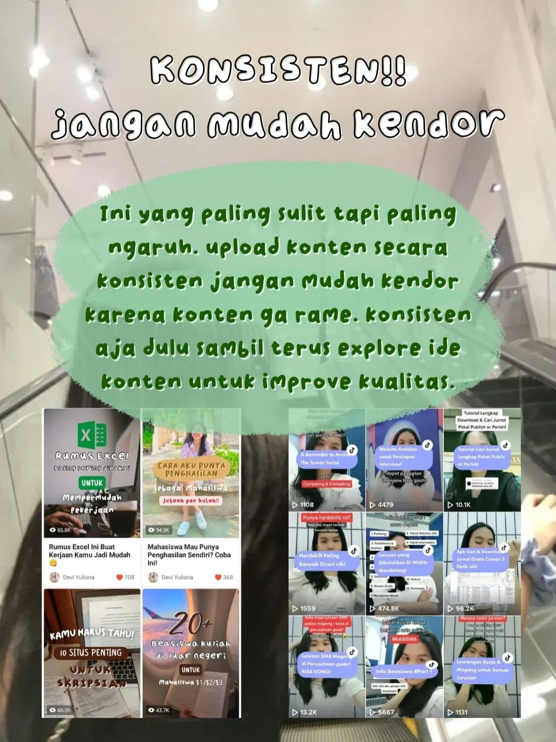 Tips Jadi Content Creator Penghasilan Jutaan 🤑 | Galeri diposting oleh Devi Yuliana | Lemon8