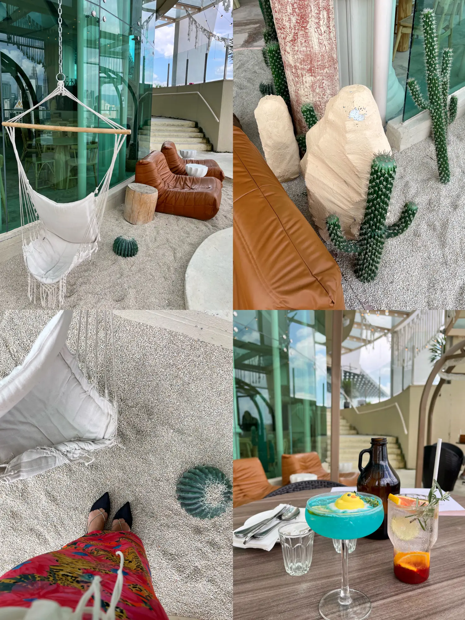 Rooftop cafe with KL view 🕊️ | Fly Me To KL | Galeri disiarkan oleh J ...