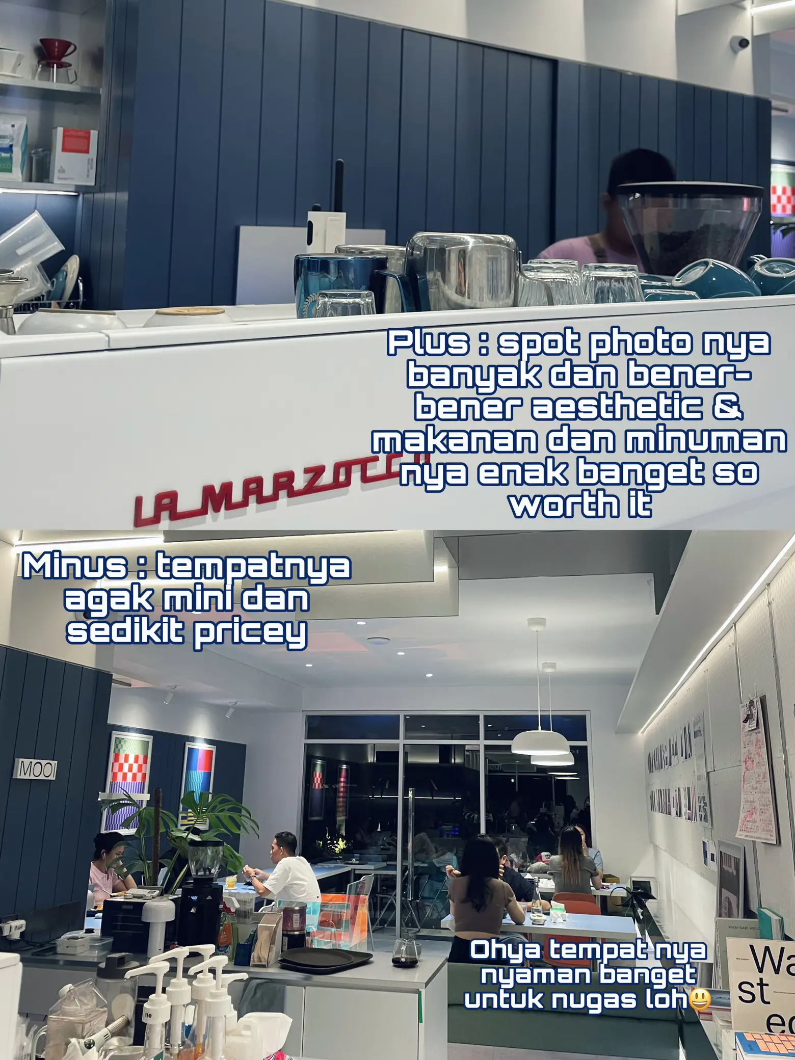 MOOI SPACE BSD 💙😎 | Galeri diposting oleh Cafeandstore | Lemon8