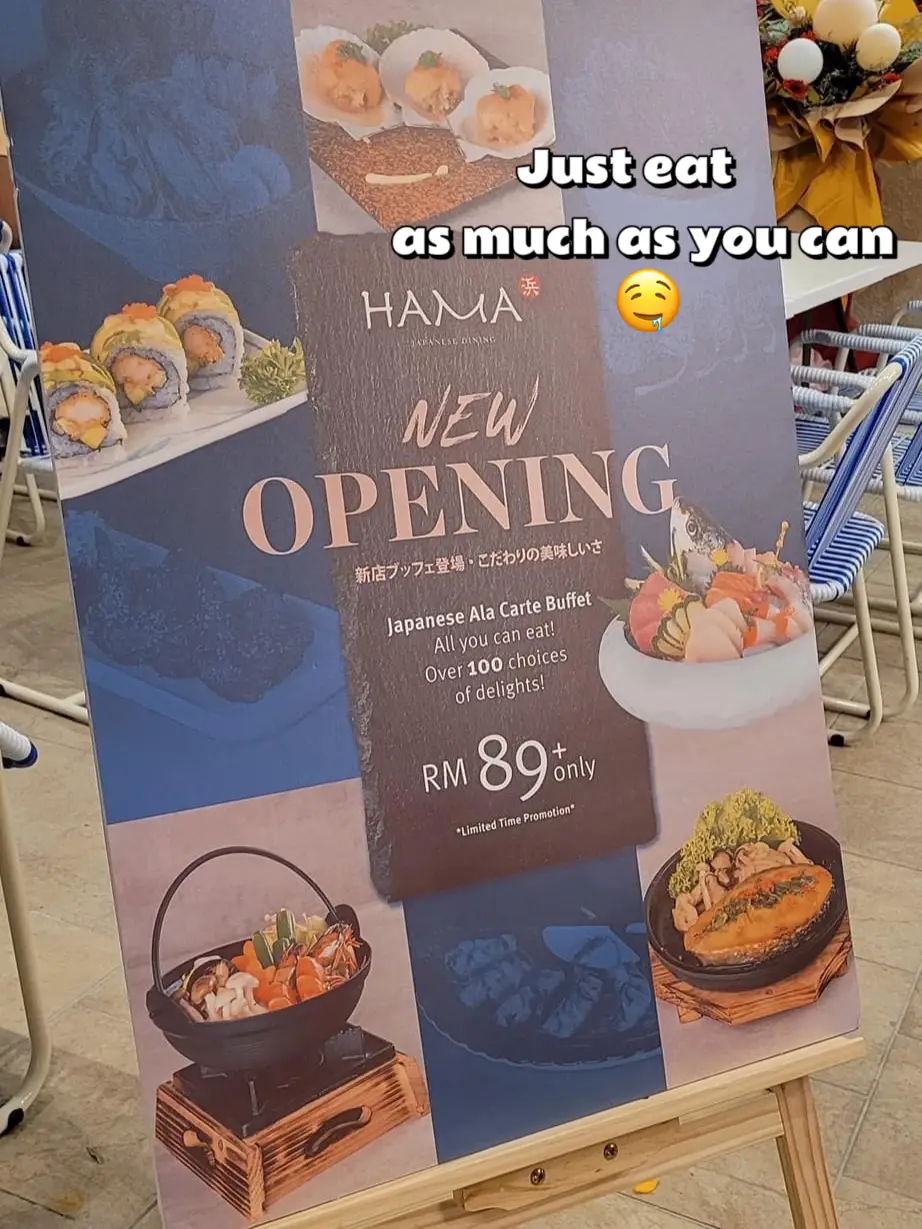 HAMA Japanese Dining Buffet Review🤤 | Galeri disiarkan oleh #ccv🍀 | Lemon8