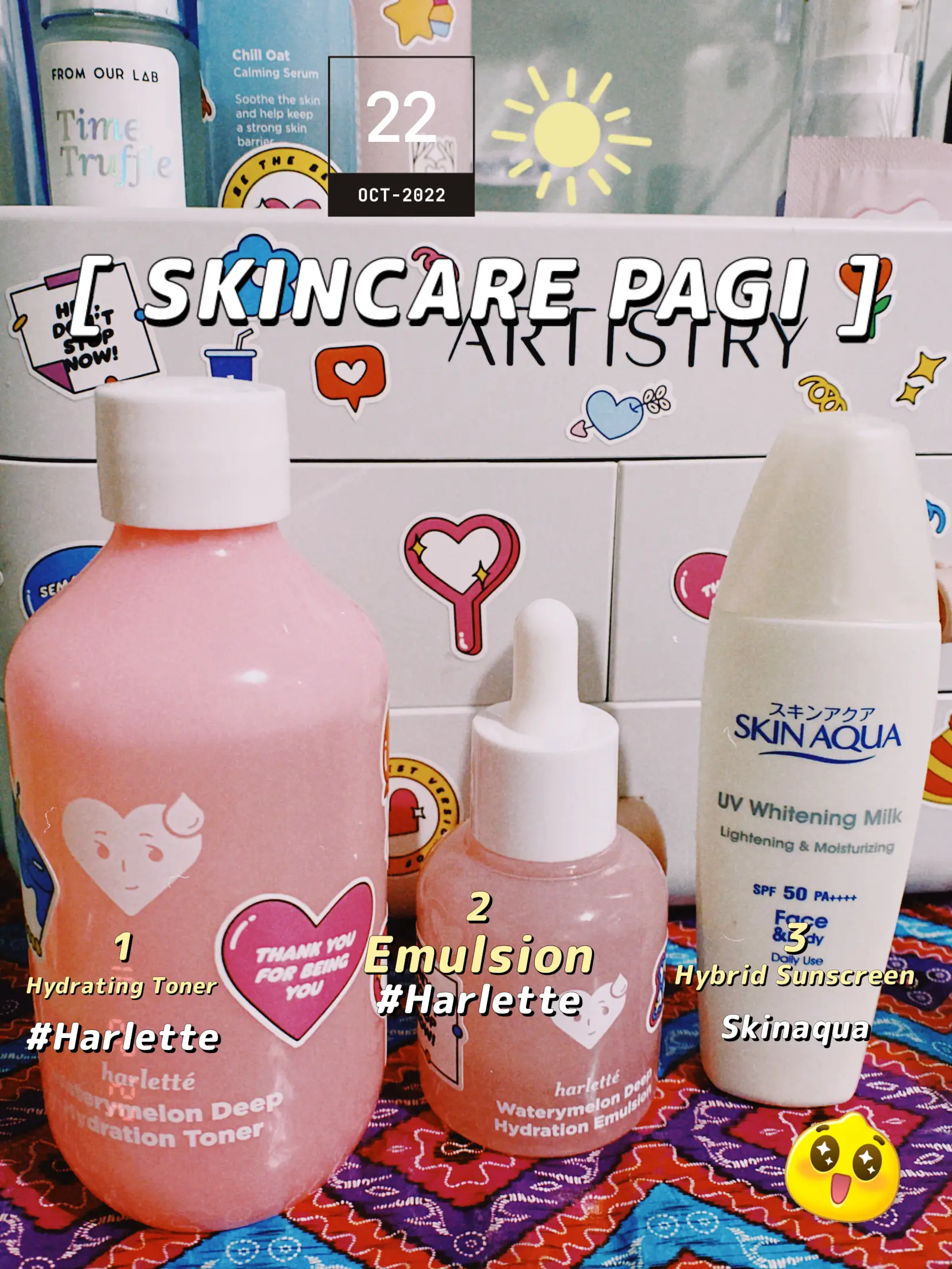 MY MORNING SKICARE ROUTINE | Galeri diposting oleh Sugrngelic97 | Lemon8