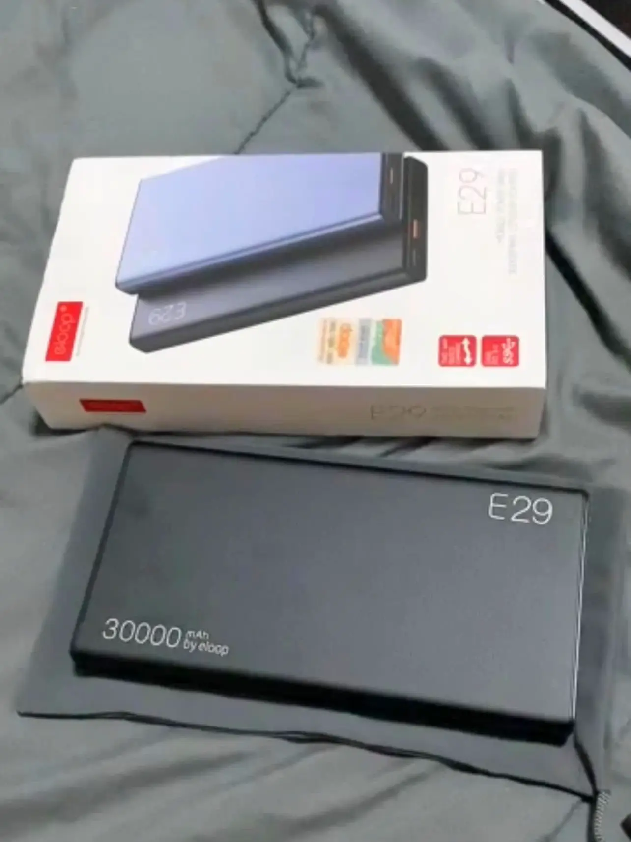 🎉Eloop E29 ของแท้ 100% แบตสำรอง 30000mAh QC 3.0 PD 1 | แกลเลอรีที่โพสต์โดย Matsuo | Lemon8