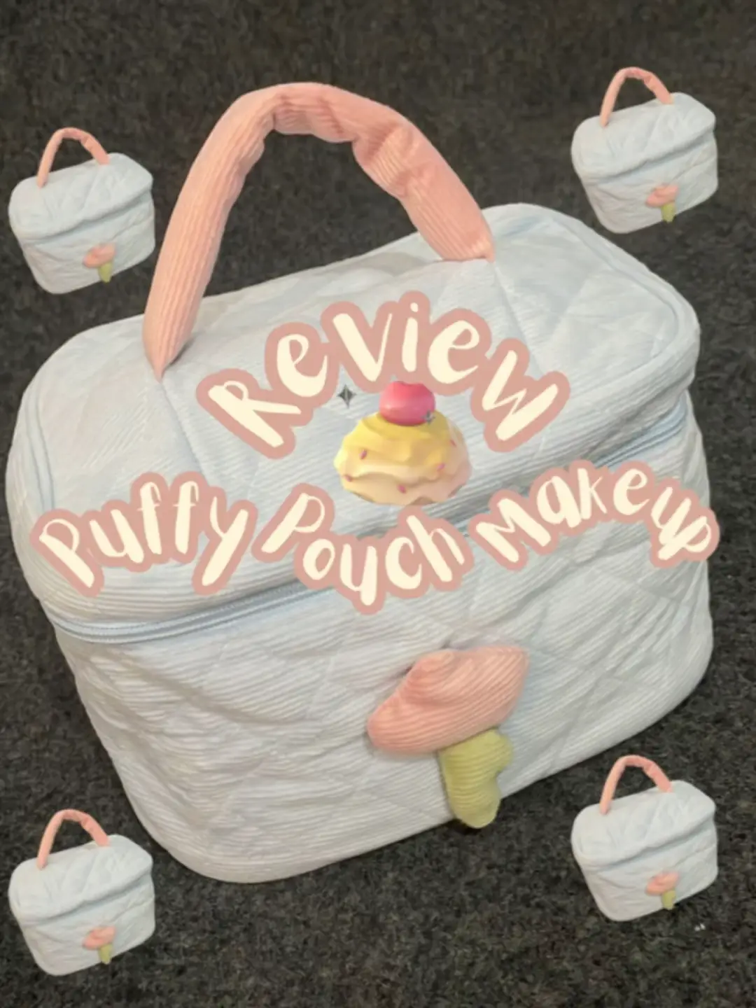 Review Puffy Pouch Makeup💗🌷💕🌸 | Video dipublikasikan oleh Angelika | Lemon8