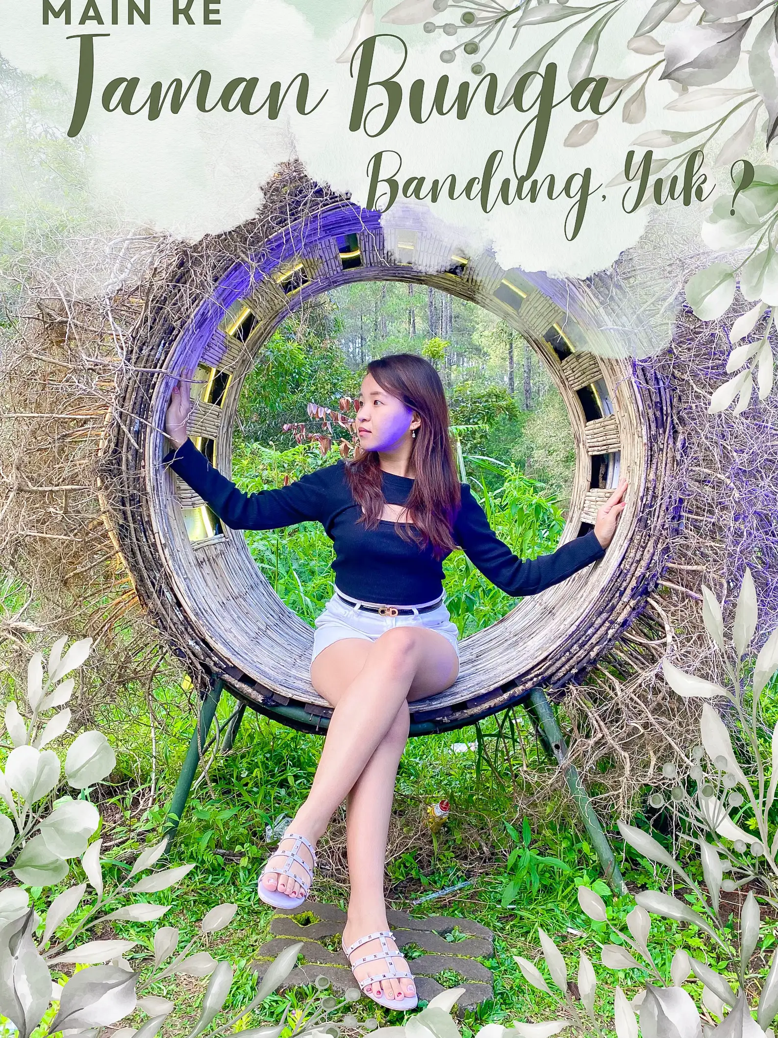 Taman Bunga Viral di Bandung!!??? | Galeri diposting oleh Iing Shu | Lemon8