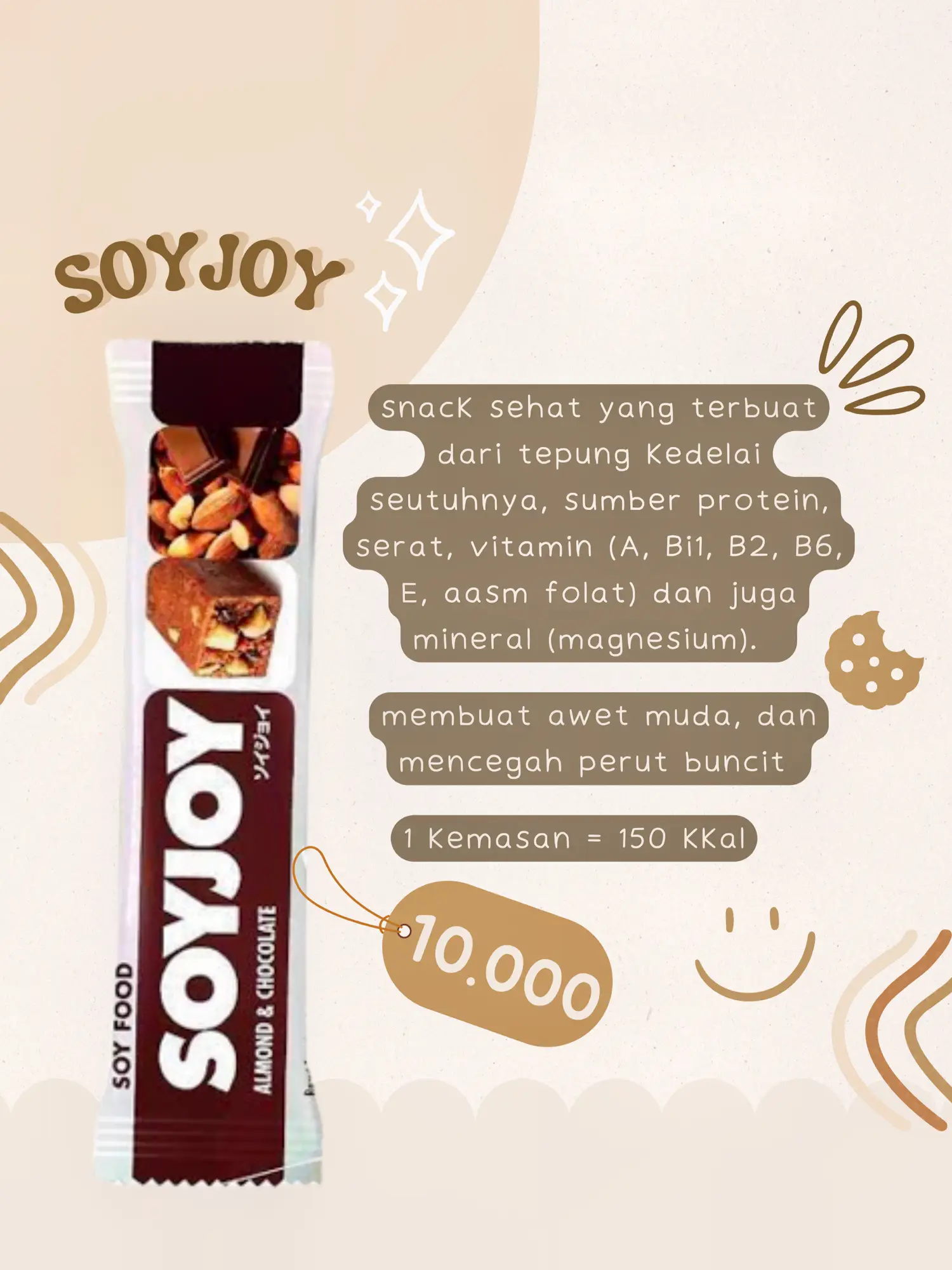 Diet snack 🫣 lebih kenyang fitbar ato soyjoy? 🤔 | Galeri diposting oleh SyivaaInda. | Lemon8