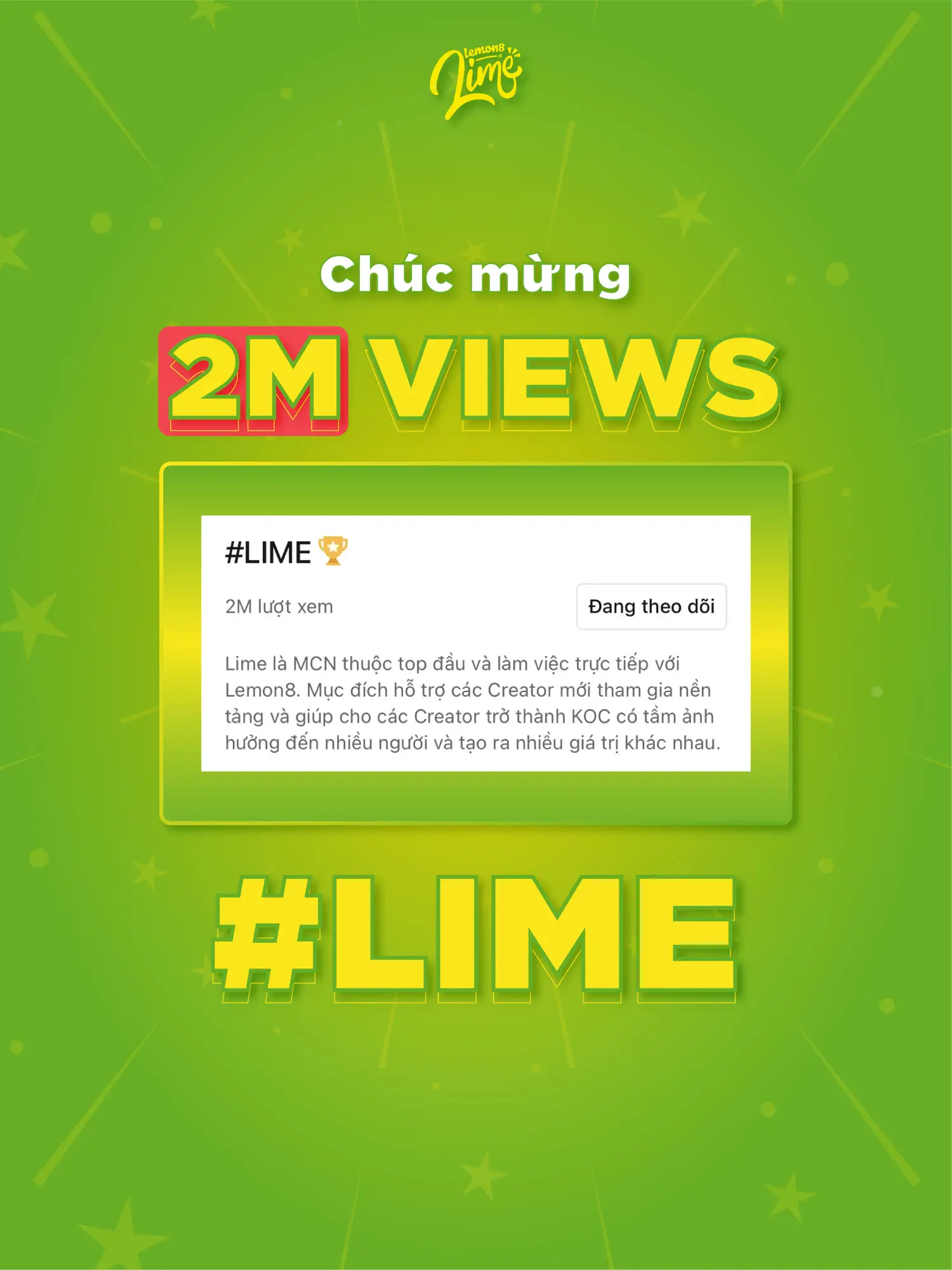 Chúc mừng #LIME đạt 2M views🥳 | Bộ sưu tập do Lime House đăng | Lemon8