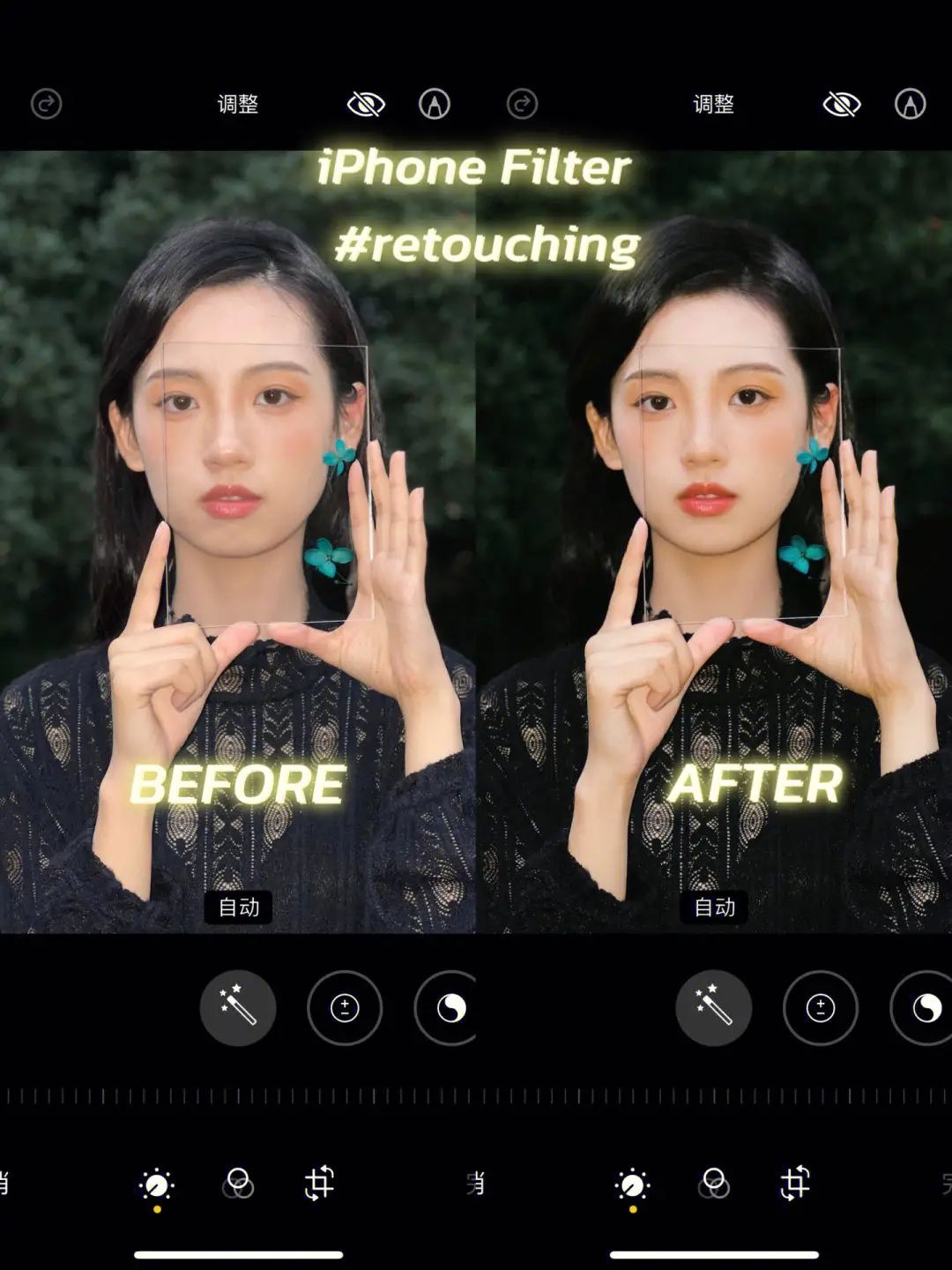 iPhone Filter #Retouching (For portrait mode) | Galeri disiarkan oleh ...