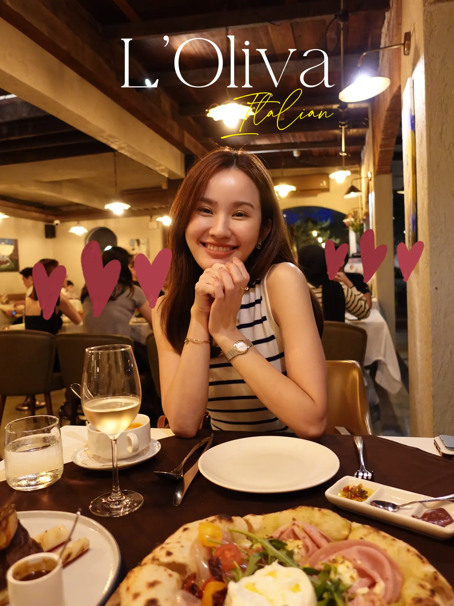 อาหารอิตาเลียน บรรยากาศดี | แกลเลอรีที่โพสต์โดย Thewika T. | Lemon8