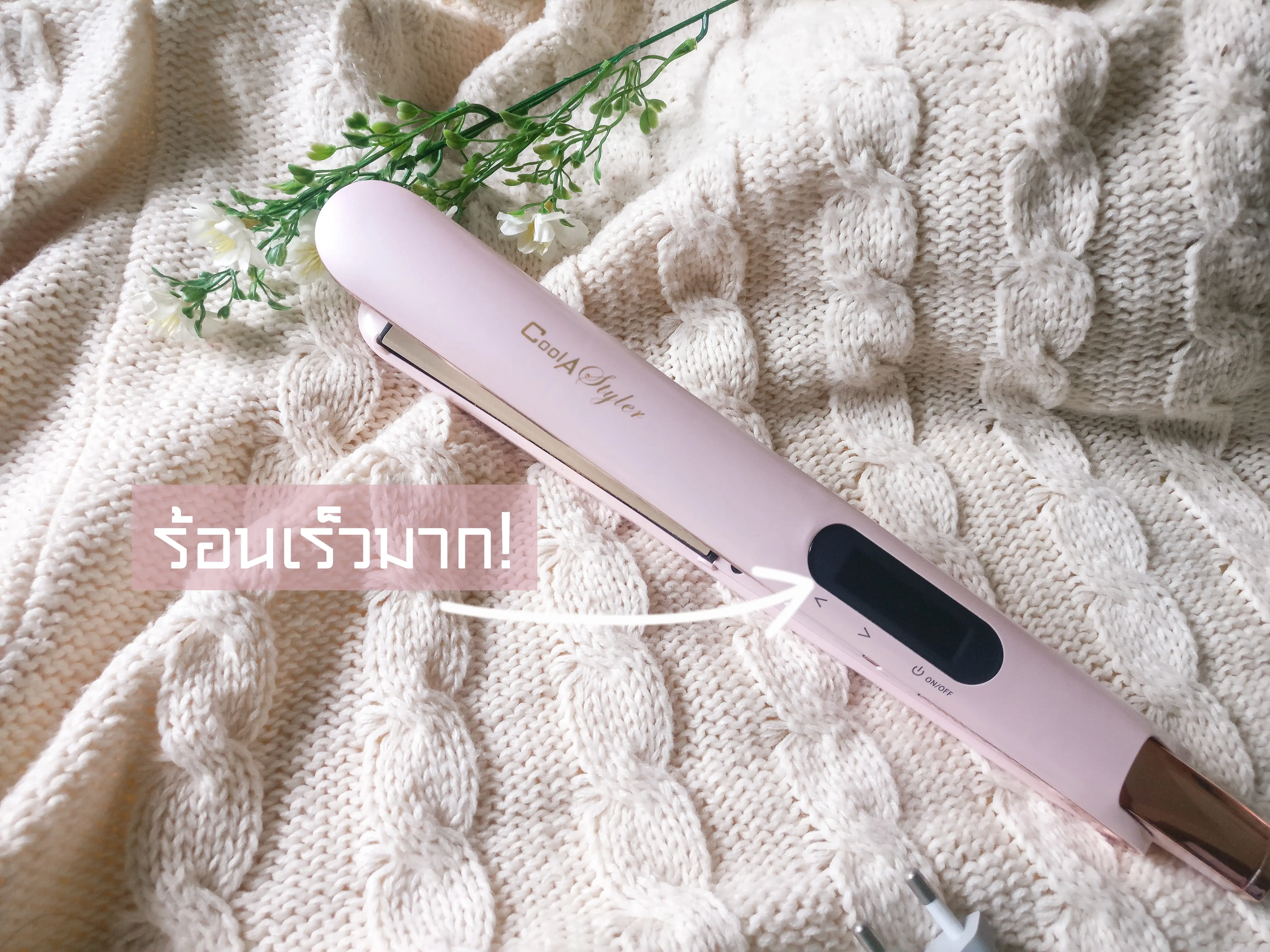 Review 2 in 1 Hair Straightener Hair Straightener Can Curl Hair Bang ...