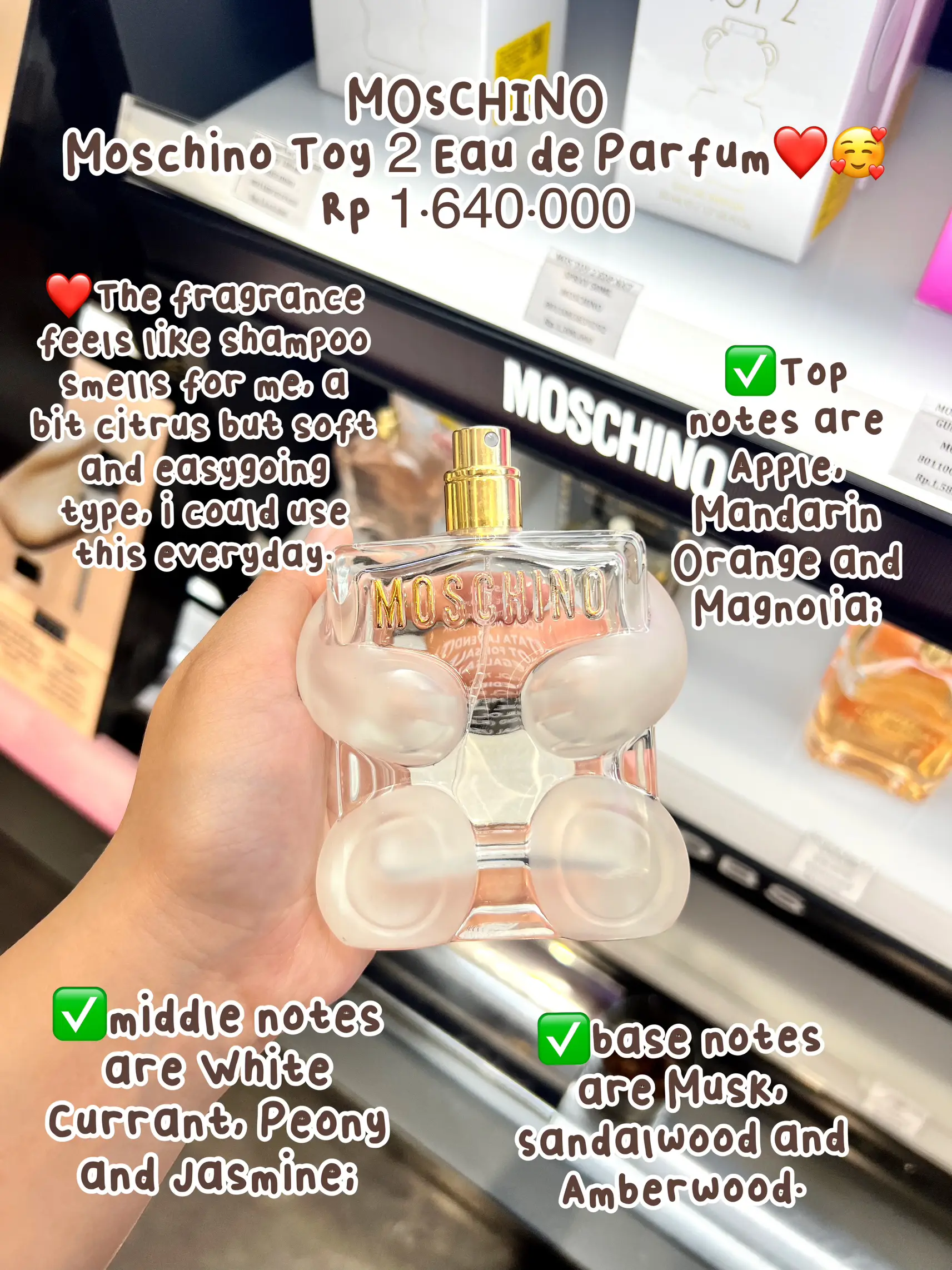 Moschino best perfumes for her, must try 🥰 | แกลเลอรีที่โพสต์โดย ...