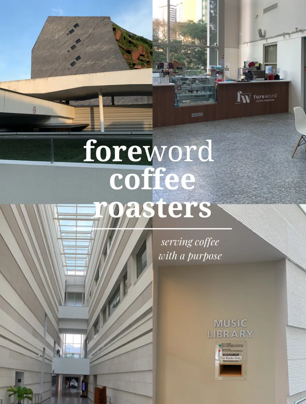 foreword coffee | a quiet cozy cafe in nus ☕️📚 | Gallery posted by ...