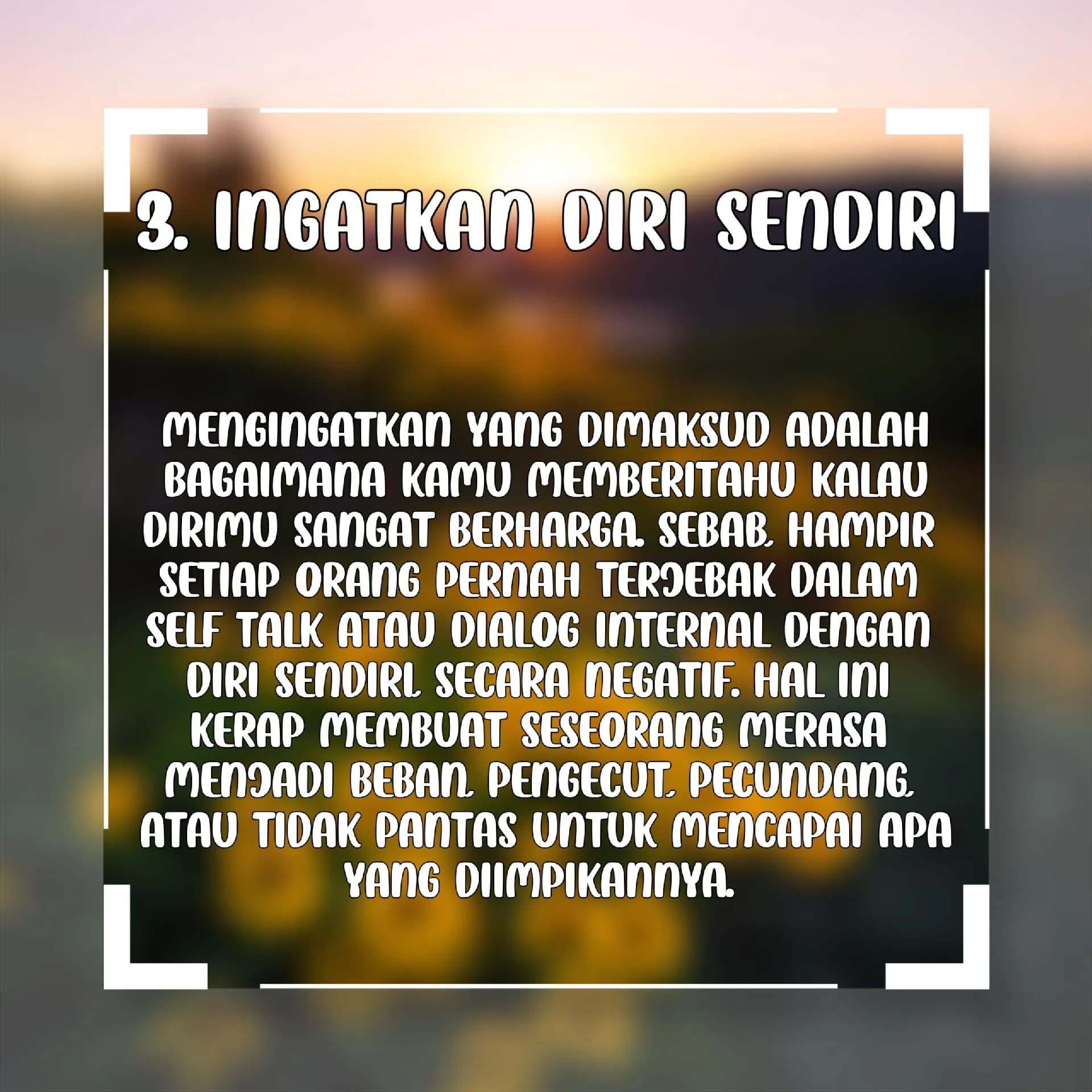 4 cara mencintai diri sendiri | Galeri diposting oleh ritz.zup | Lemon8