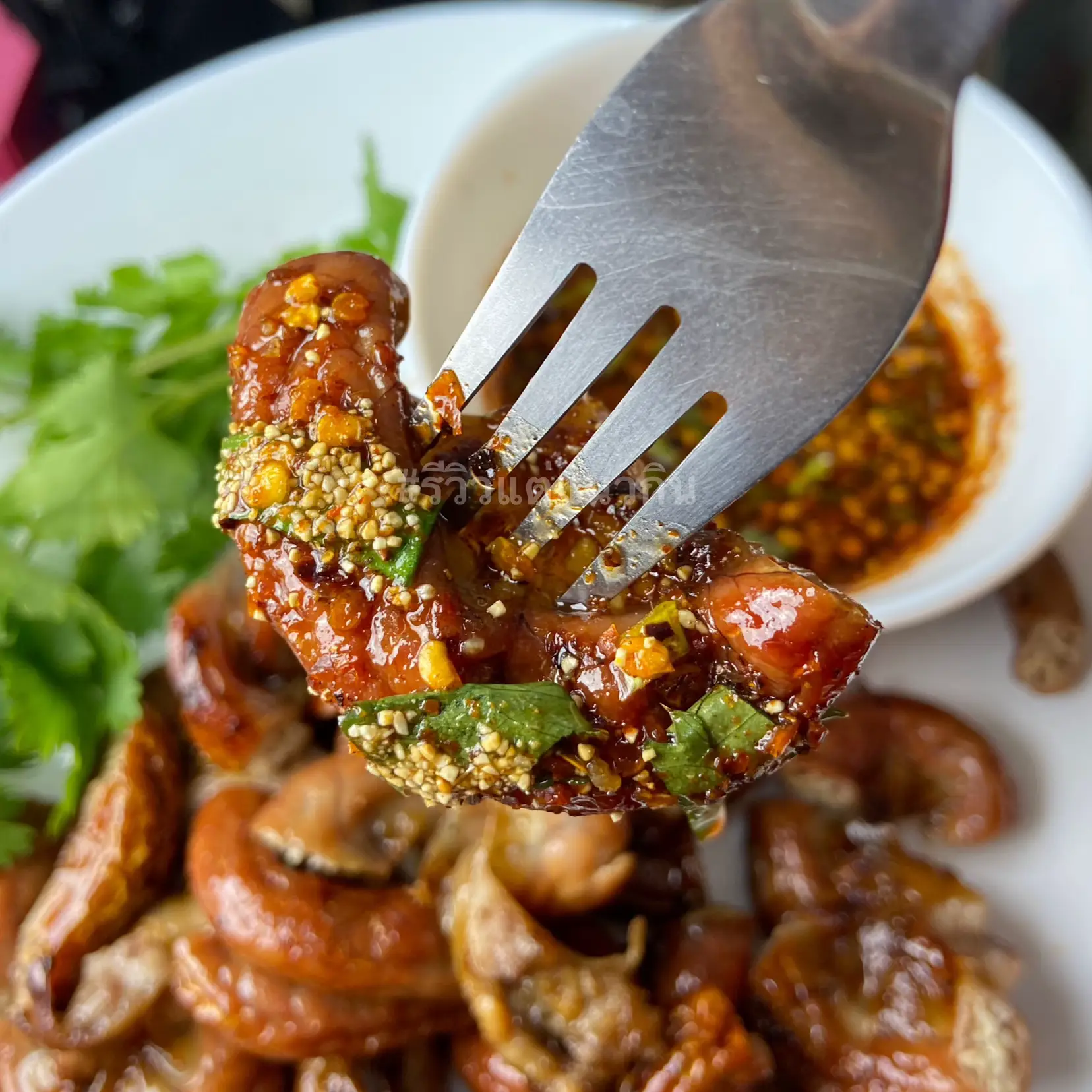 แจกสูตรไส้ย่าง+น้ำจิ้มแจ่ว 🐷 | แกลเลอรีที่โพสต์โดย เออดีมารีวิว | Lemon8
