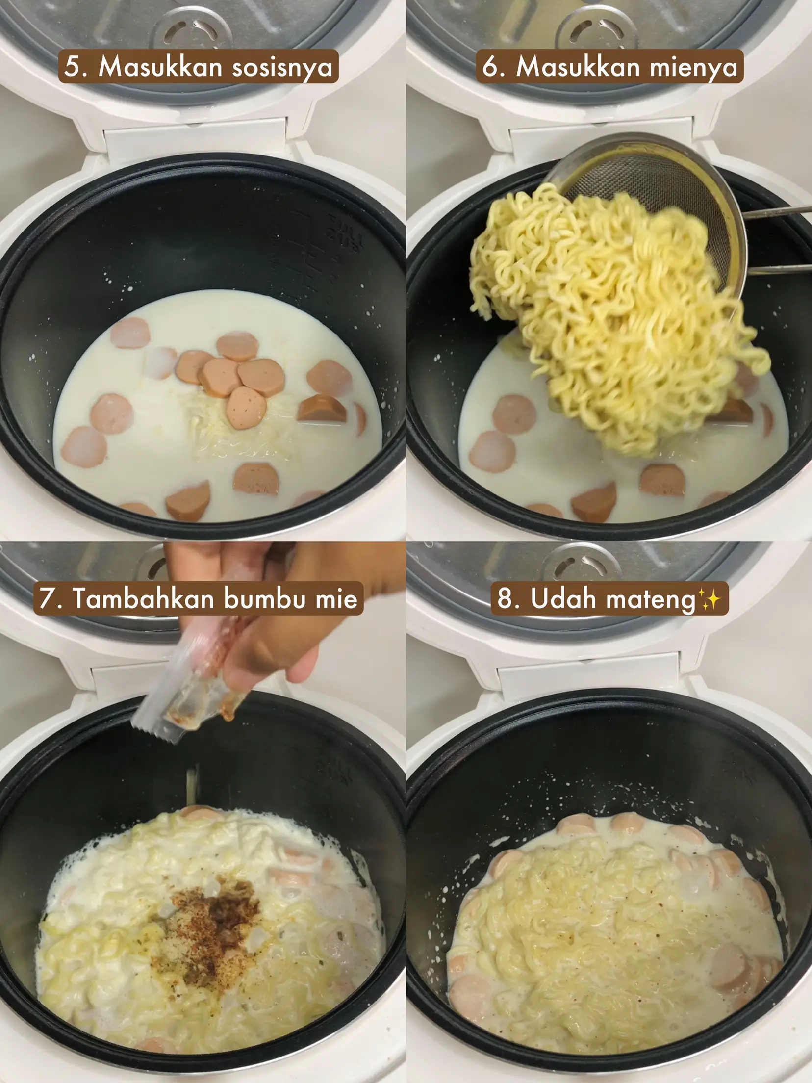 Mie Carbonara - Pencarian Lemon8