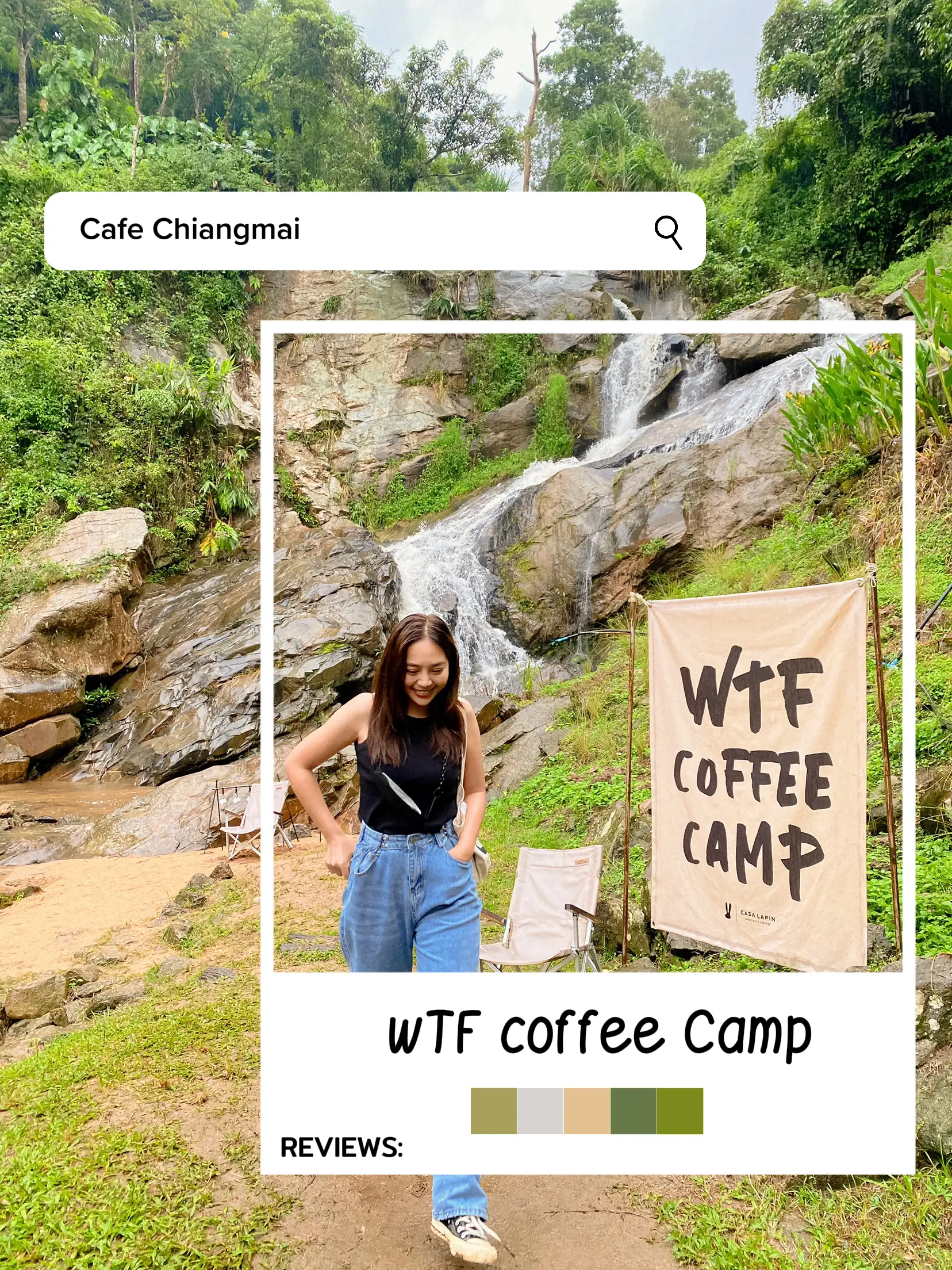 คาเฟ่สไตล์แคมป์ : WTF coffee Camp ⛺️ | แกลเลอรีที่โพสต์โดย Opor• 🧘🏻‍♀️ | Lemon8