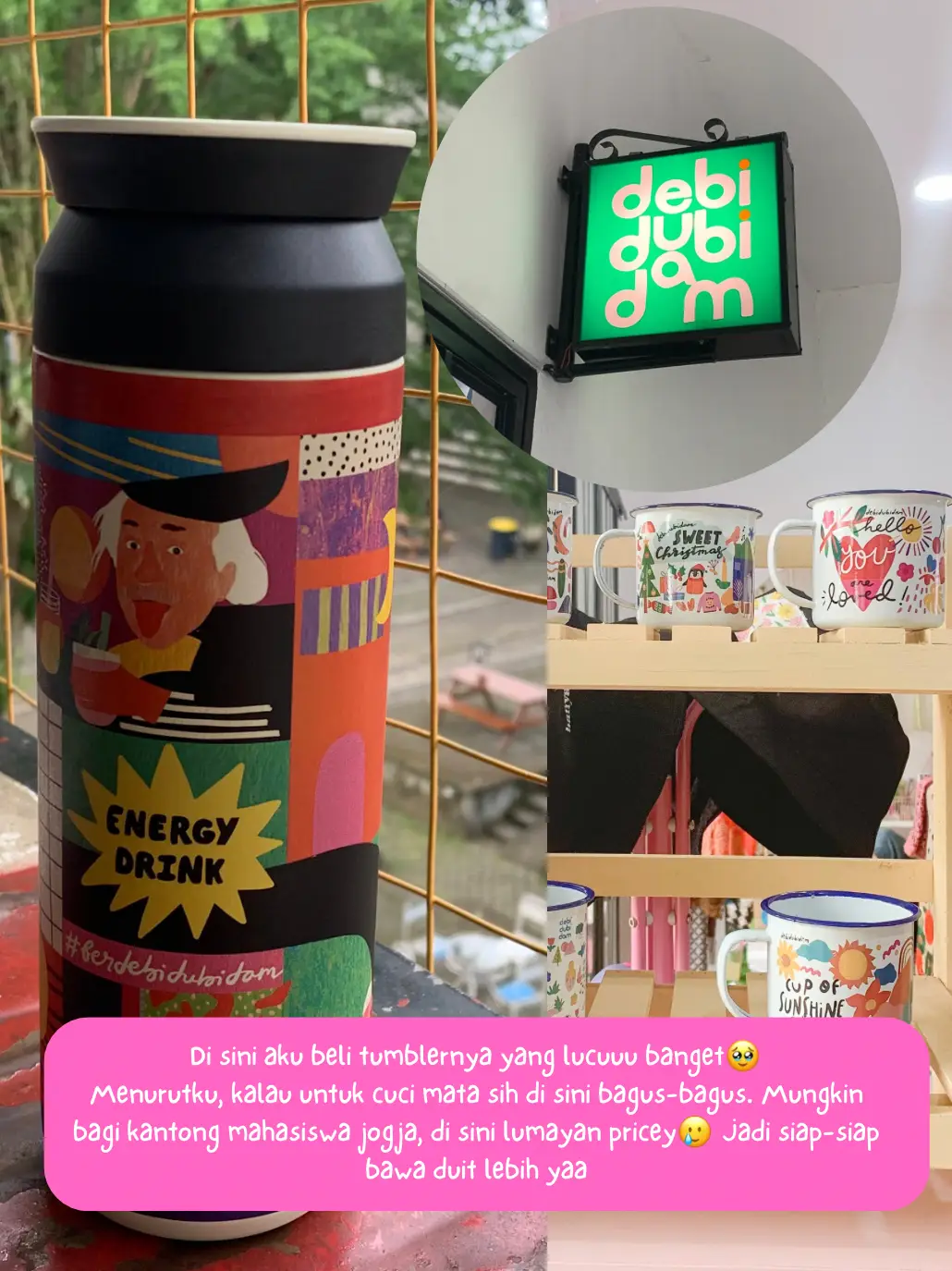 🌸Ada Toko Selucu Ini di Jogja?!😝💕 | Galeri diposting oleh sally | Lemon8