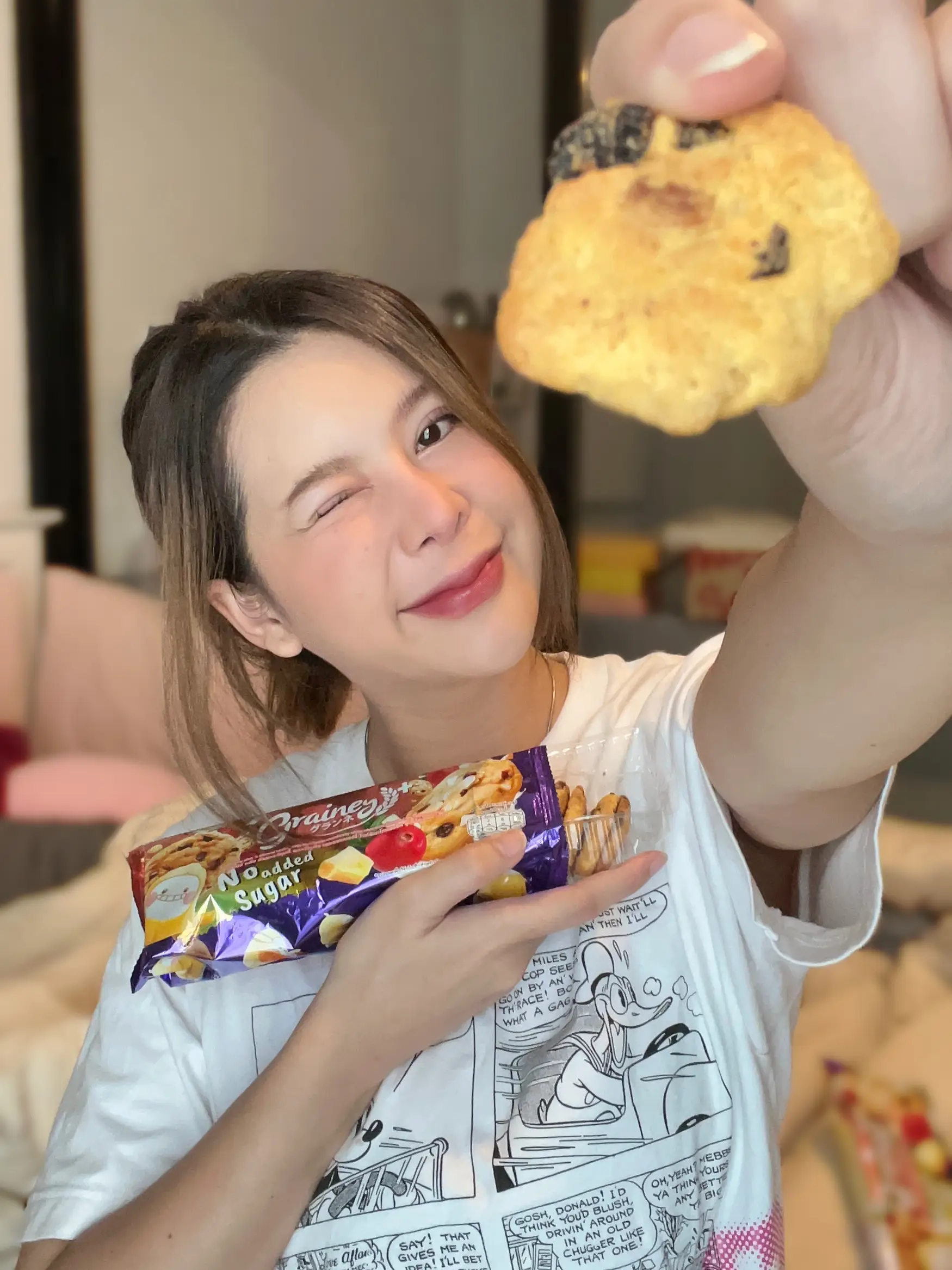 ใหม่เกรนเน่ย์พลัส อัลมอนด์ คุ้กกี้ผสมธัญพืช | แกลเลอรีที่โพสต์โดย B’bow | Lemon8