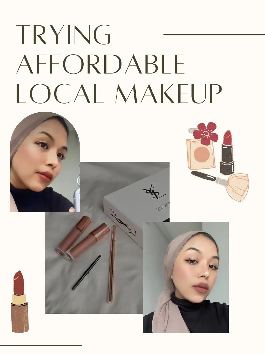 Affordable local makeup | Galeri disiarkan oleh Deanna | Lemon8
