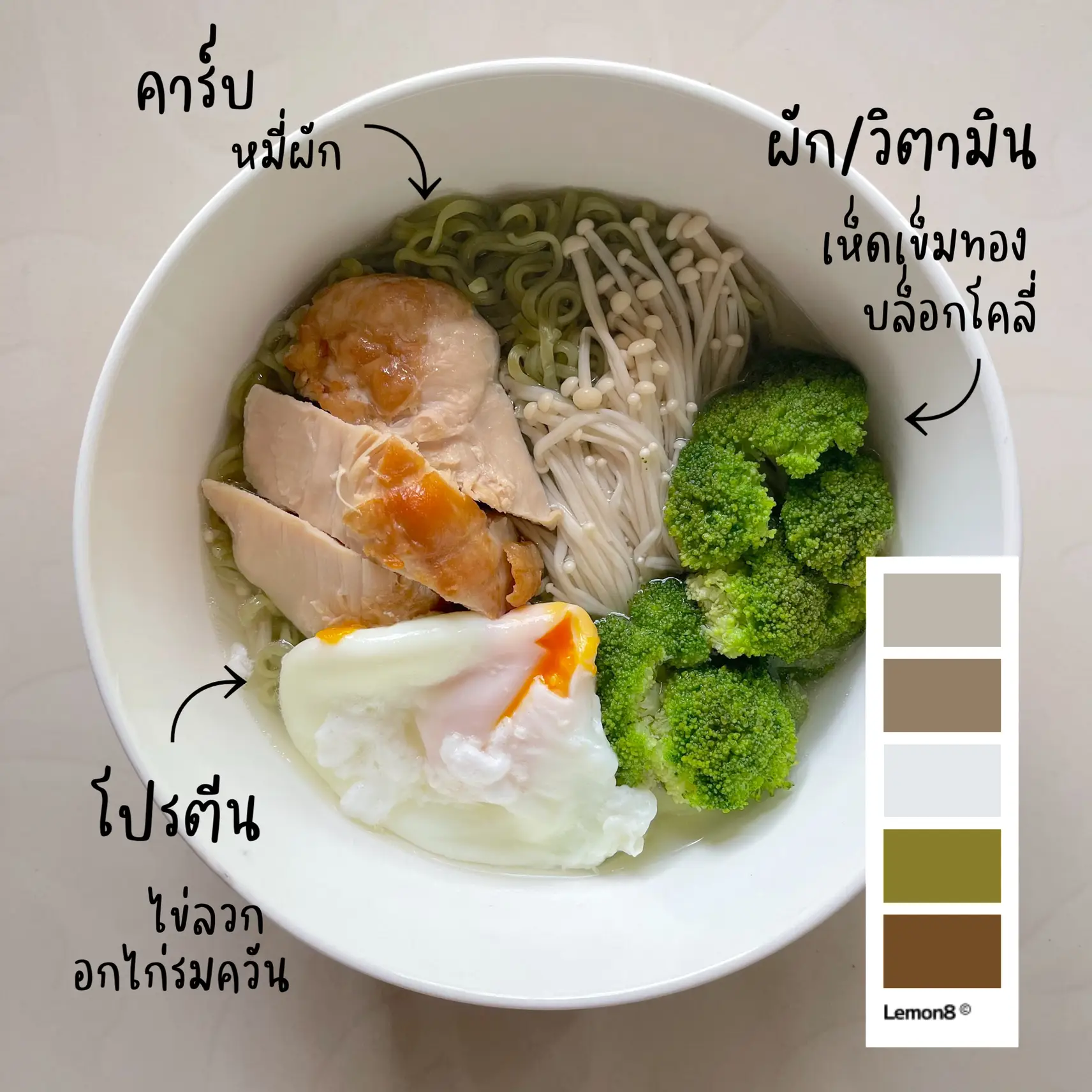 เมนูนี้ต้องหมี่ผัก | แกลเลอรีที่โพสต์โดย Khun First | Lemon8