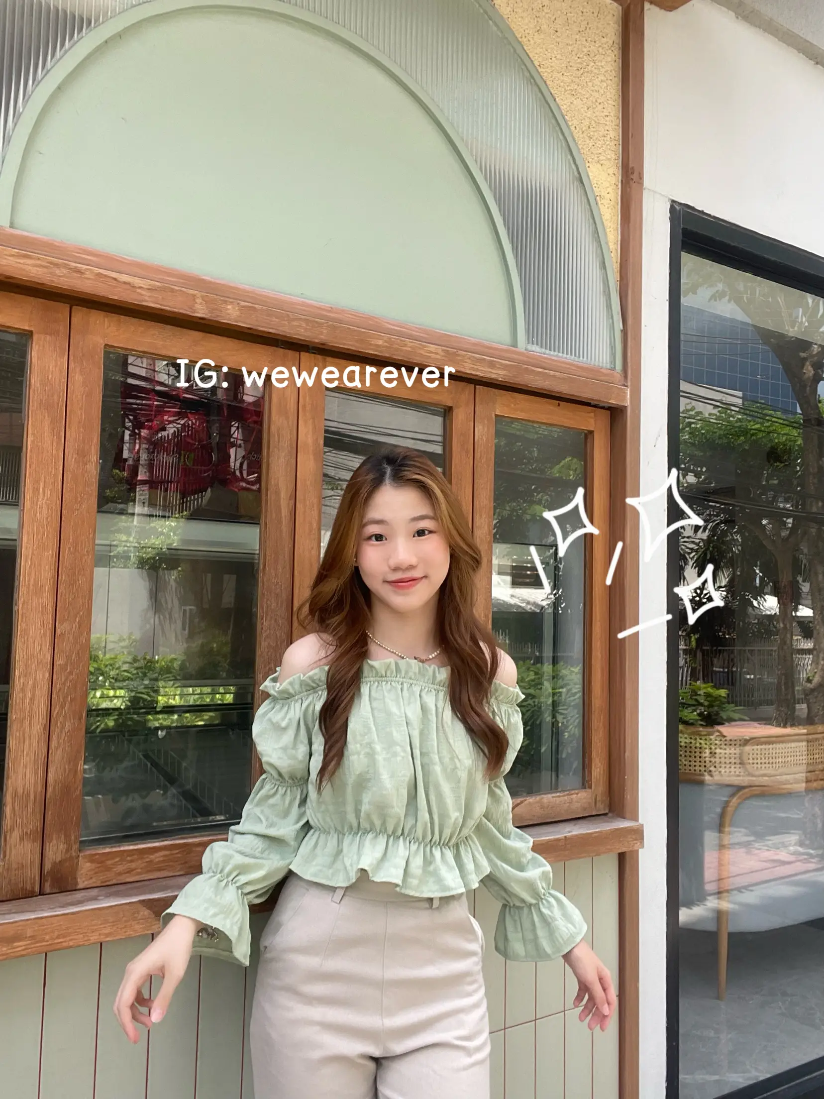 บอกพิกัดร้านเสื้อปาดไหล่🧸🫶🏻 | แกลเลอรีที่โพสต์โดย ppimpimx | Lemon8