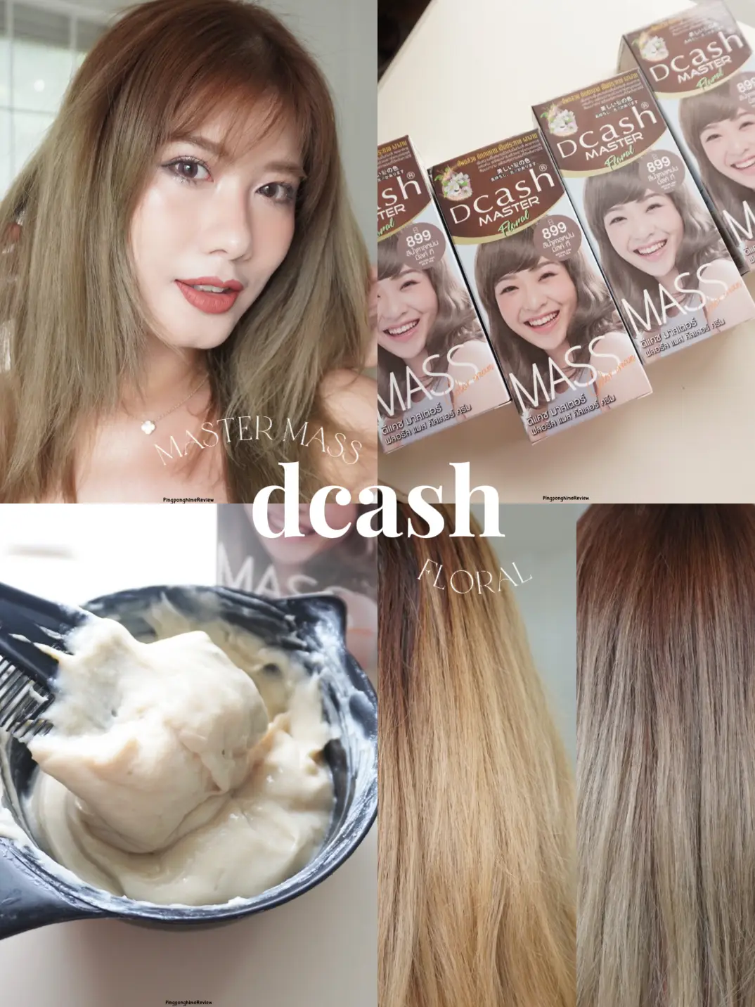 ย้อมสีผมสีชานมใต้หวัน dcash - การค้นหาใน Lemon8