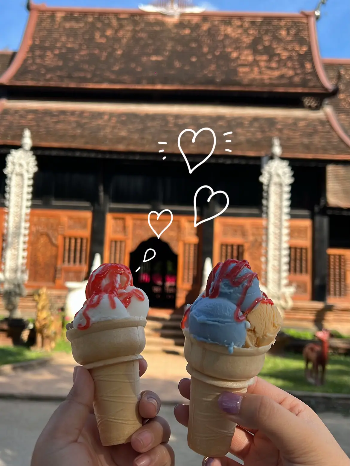 วันหยุดชวนเข้าวัดทำบุญ🙏🏼 ที่ วัดโลกโมฬี จ.เชียงใหม่ | แกลเลอรีที่โพสต์ ...