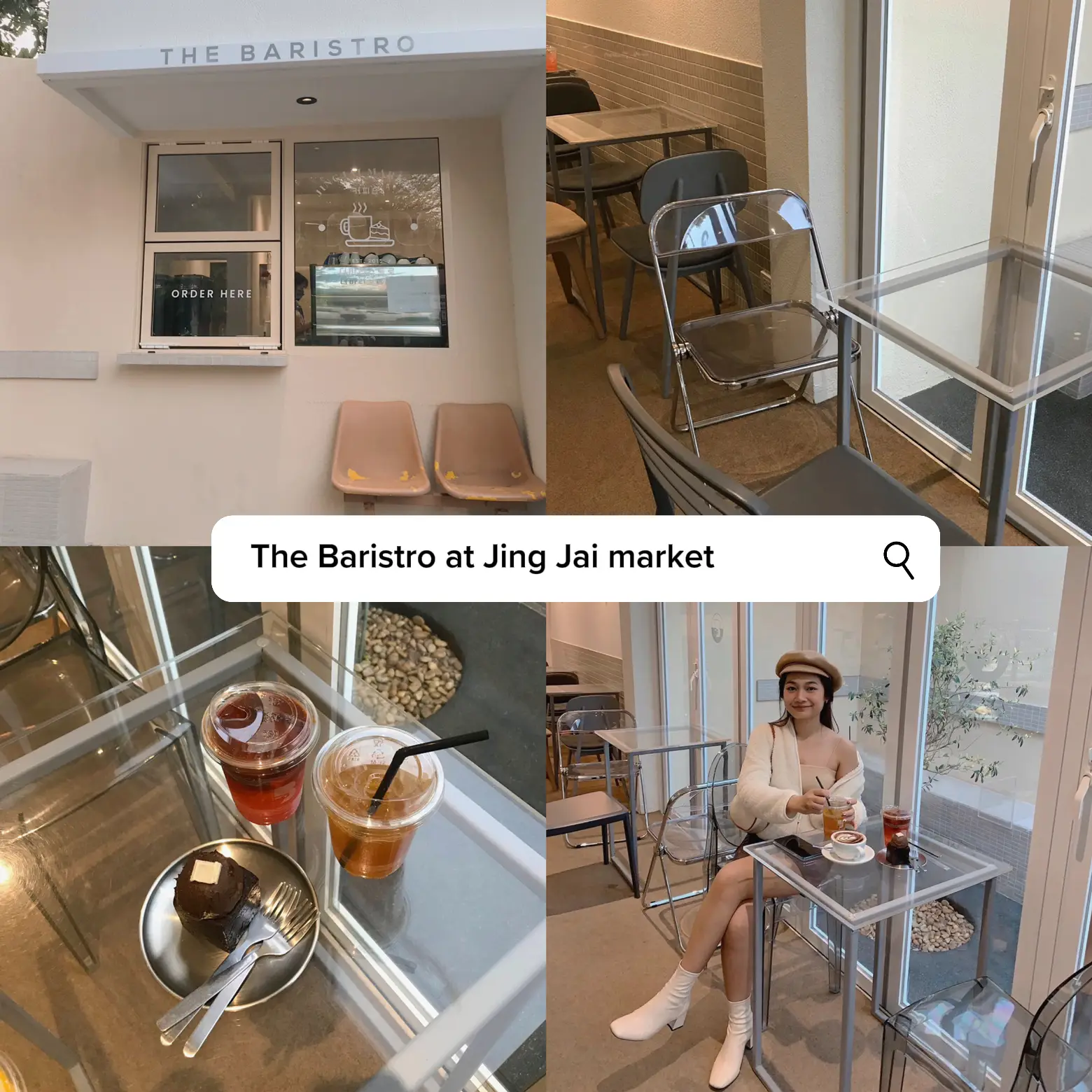 The Baristro at Jing Jai market | แกลเลอรีที่โพสต์โดย 𝙢𝙞𝙡𝙠ツ | Lemon8