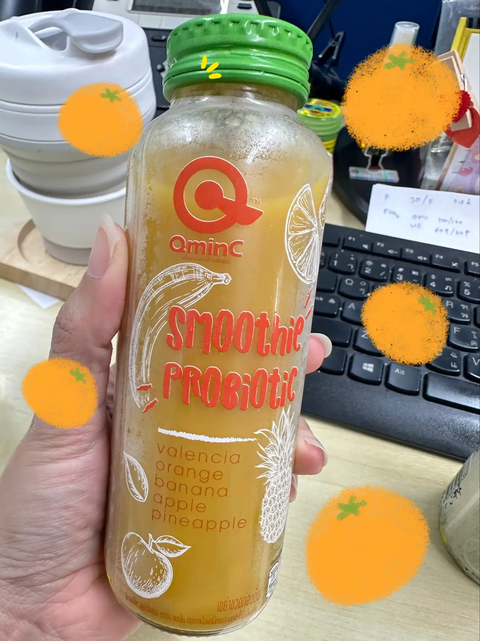 ของอร่อยในเซเว่น สมูทตี้ โพรไบโอติค #QminC | แกลเลอรีที่โพสต์โดย Sheเจน ...