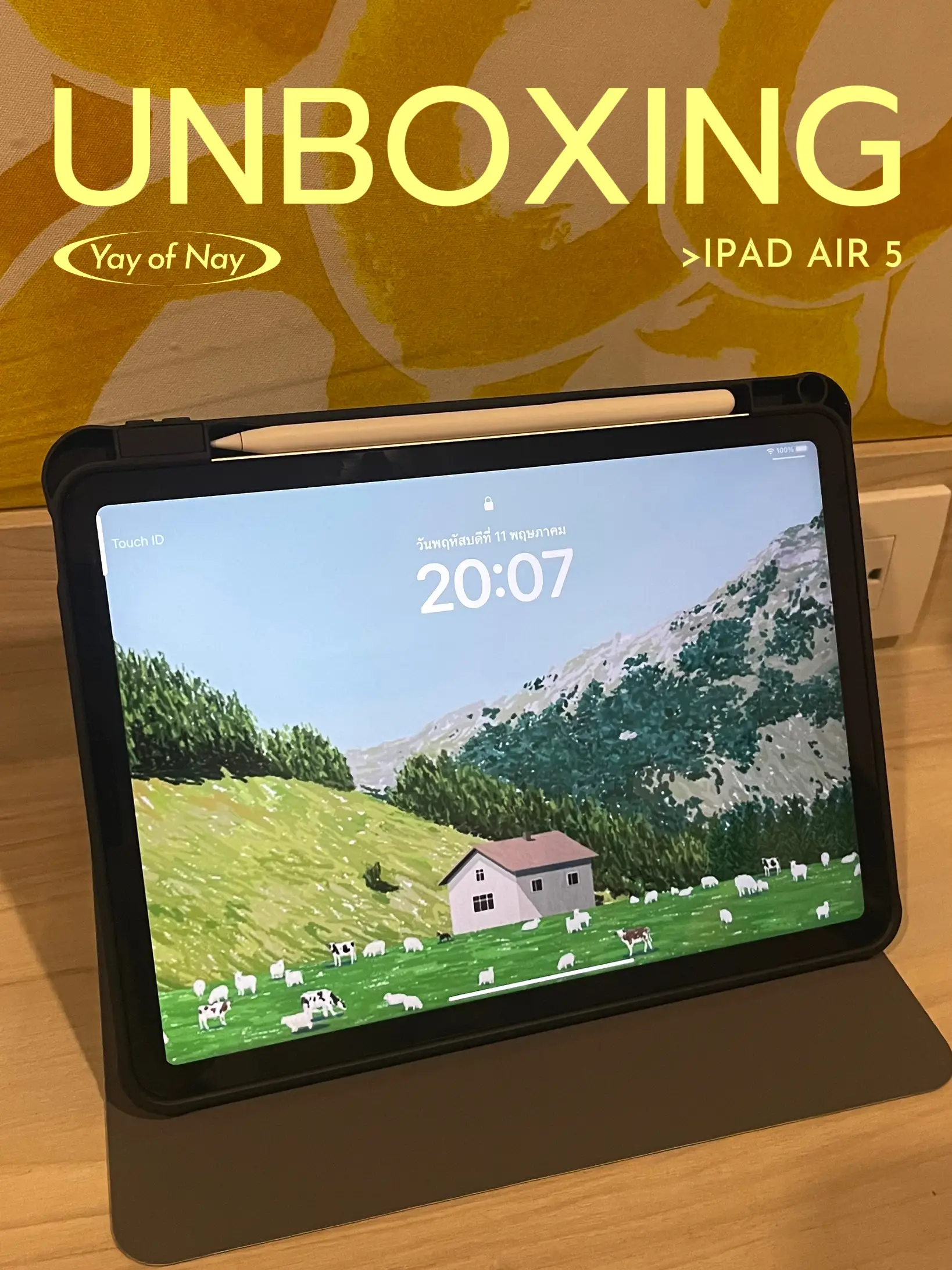 UNBOXING ipad air 5 ราคาดีมั้ย ? ซื้อแล้วคุ้มมั้ย ? | แกลเลอรีที่โพสต์โดย gus_piyathida | Lemon8