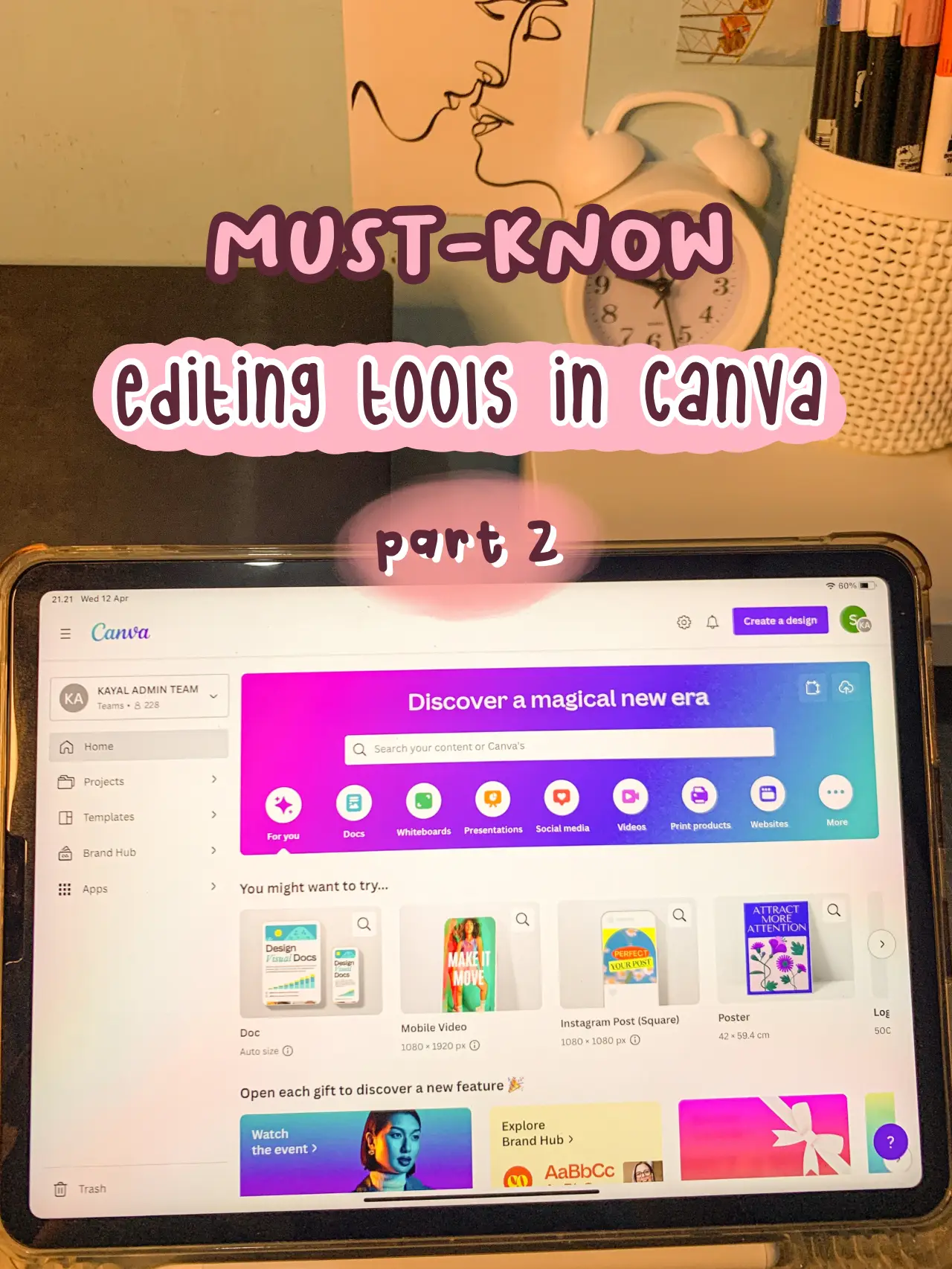 EDITING TOOLS CANVA YANG HARUS KAMU TAHU! part 2 | Galeri diposting ...