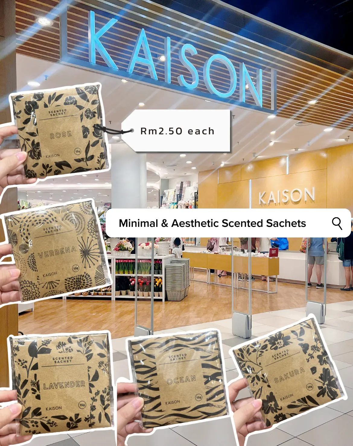 Elevate Your Home w Kaison Aesthetic Scent Sachet🏡 | Galeri disiarkan ...